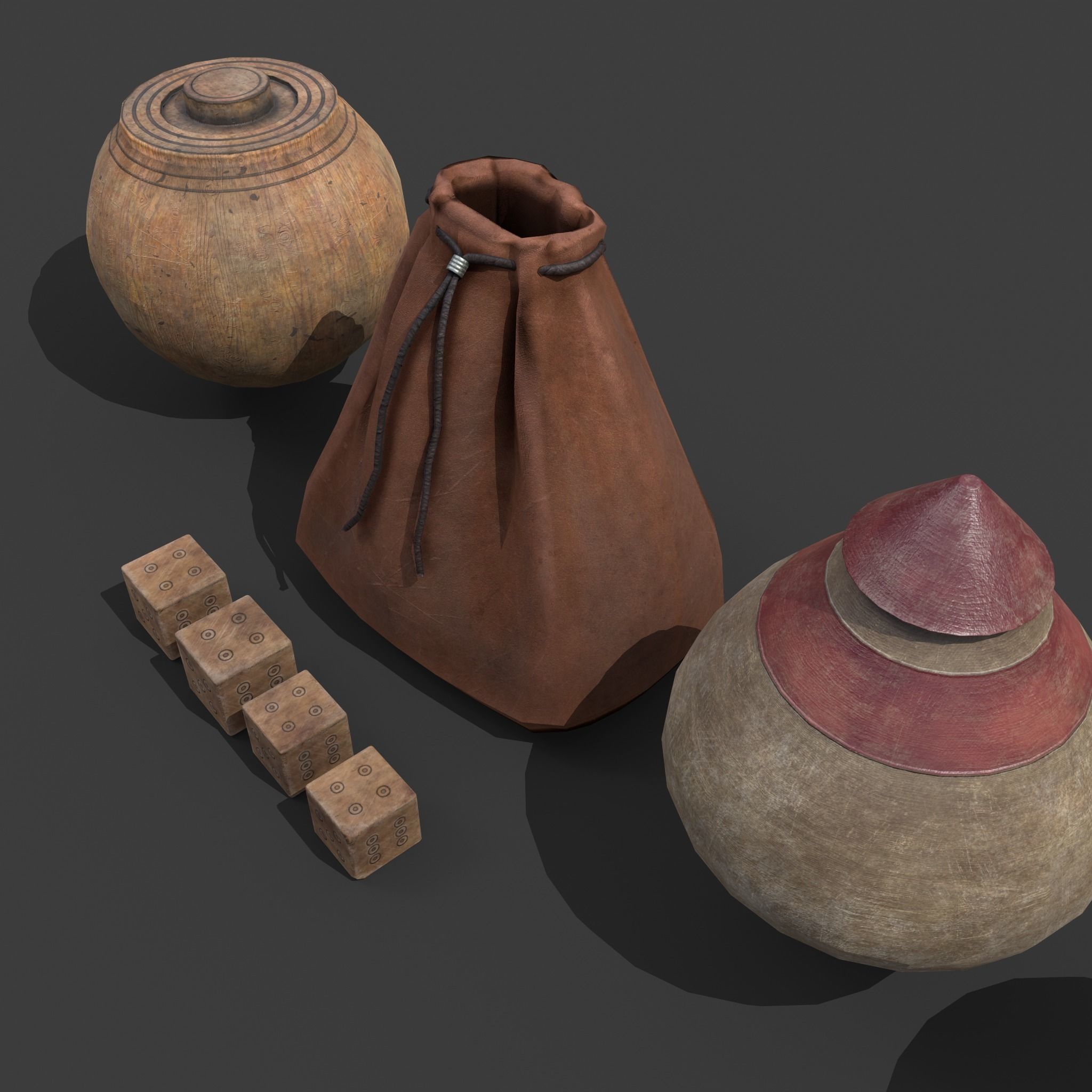 Medieval Games Pieces Pack 3D Model Collection | CGTrader