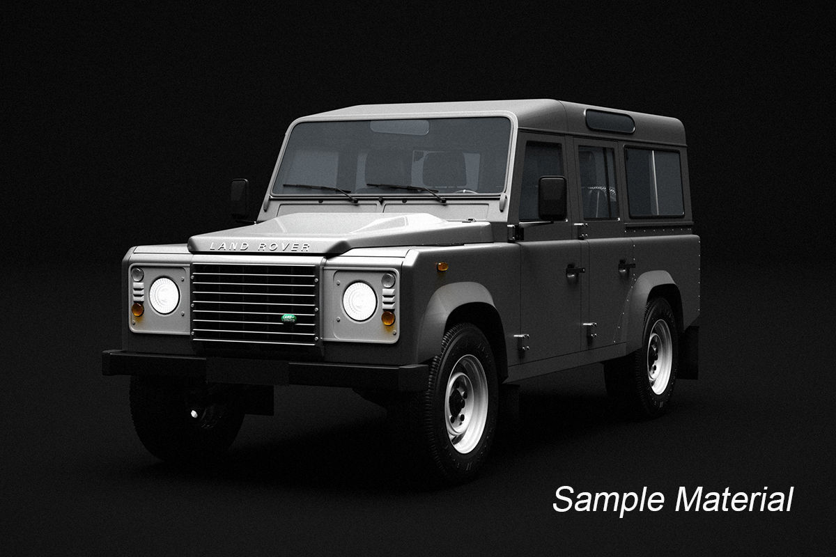 Land Rover Defender 110 Wagon 3D model | CGTrader