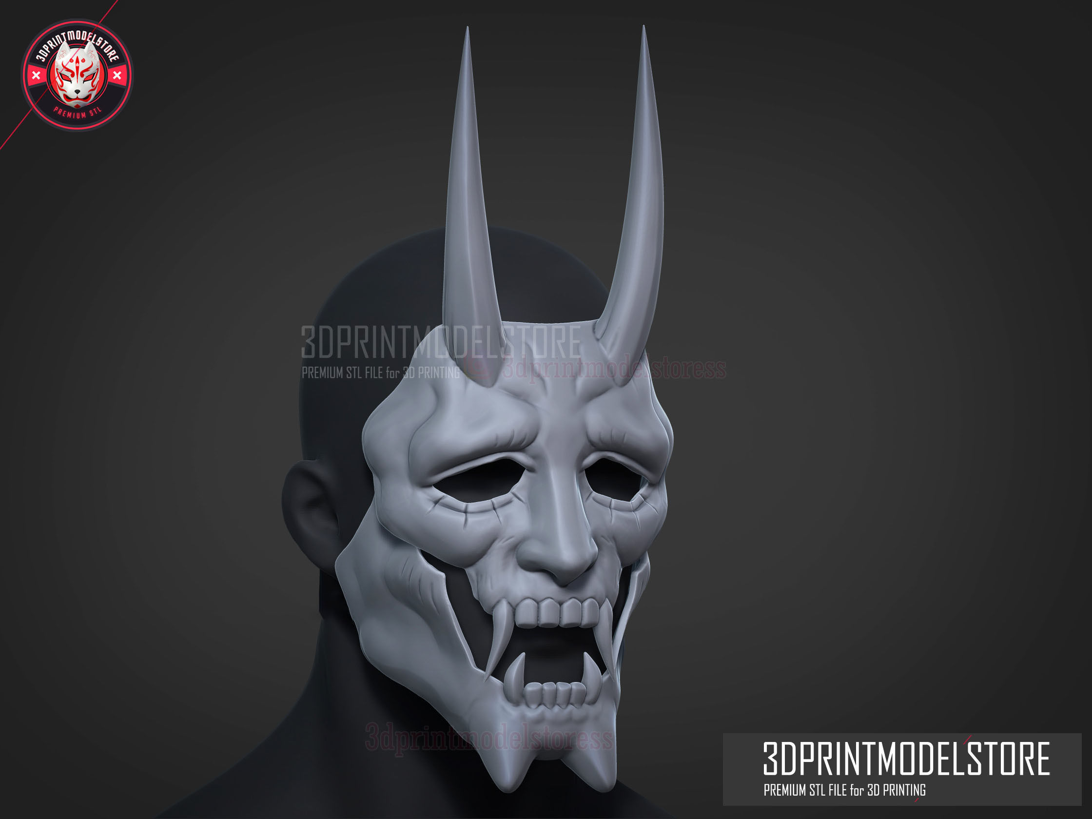 Neon White Game Cosplay Mask 3D model 3D printable | CGTrader