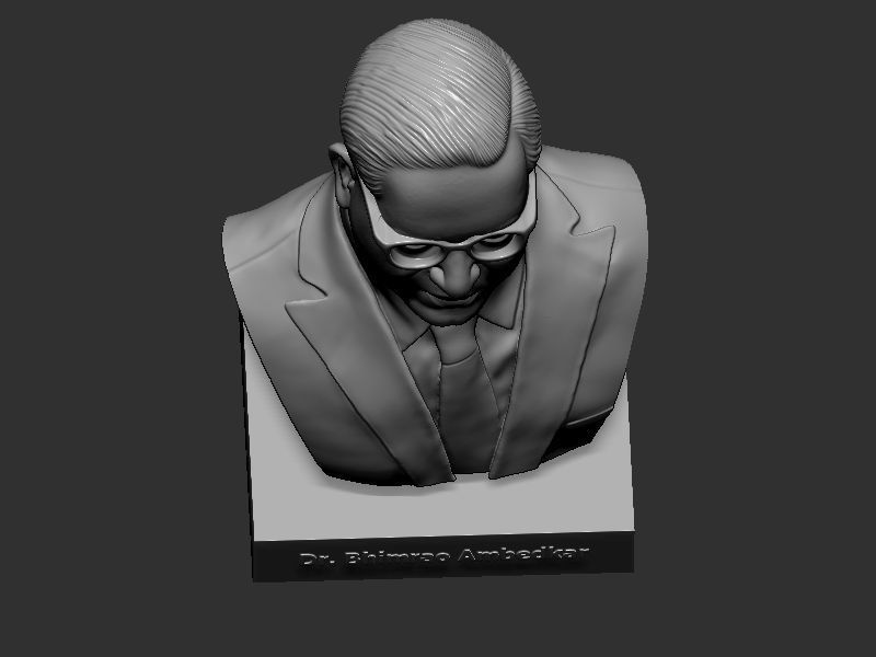 Dr Bhimrao Ambedkar 3D model 3D printable | CGTrader