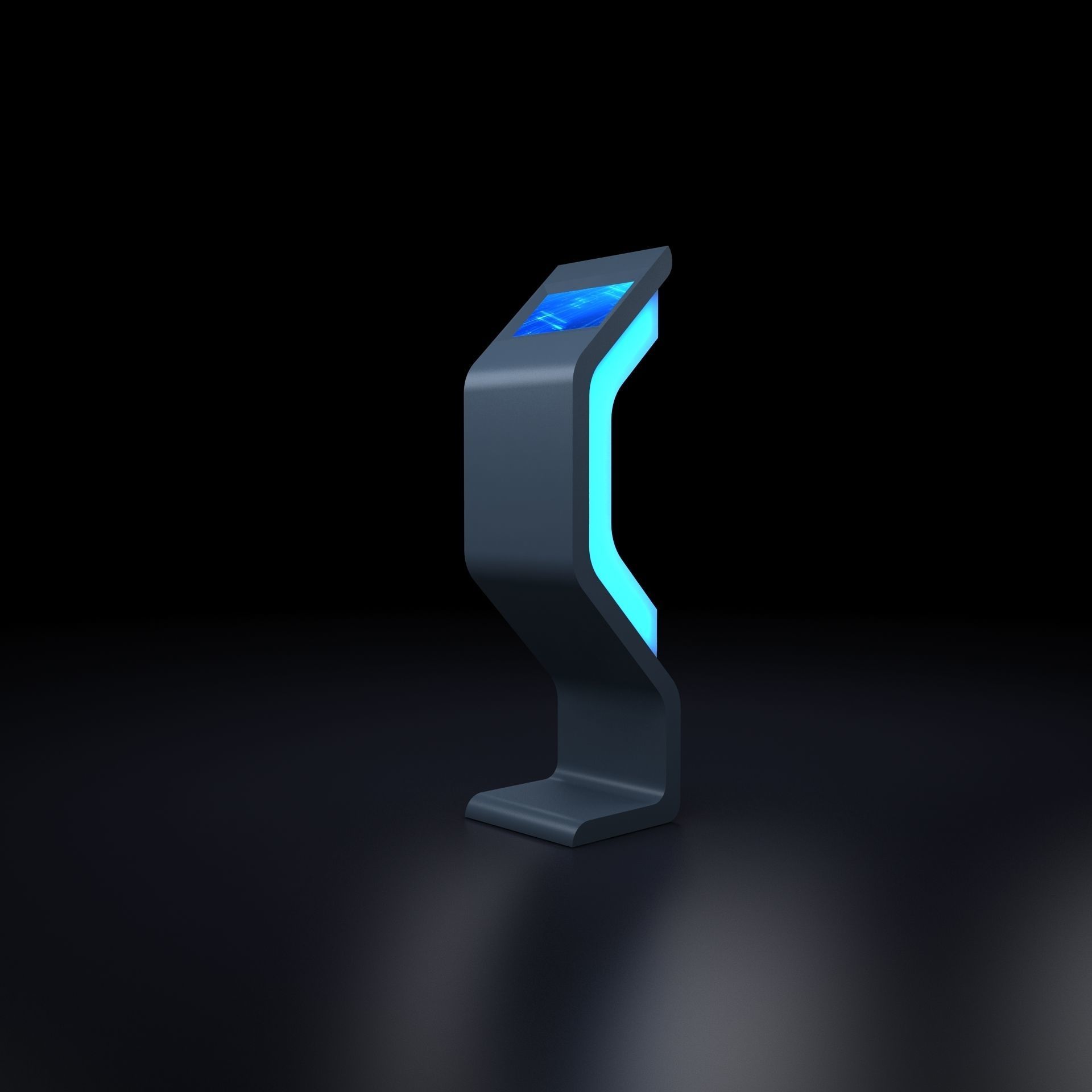 Interactive standee 3D model | CGTrader