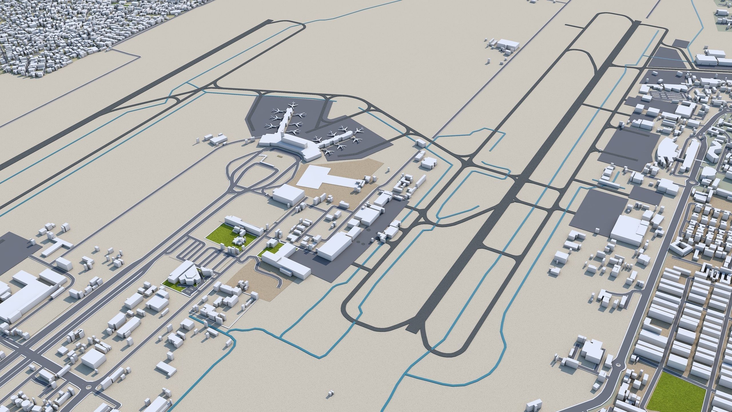 3D model Lagos Full City Nigeria VR / AR / low-poly | CGTrader