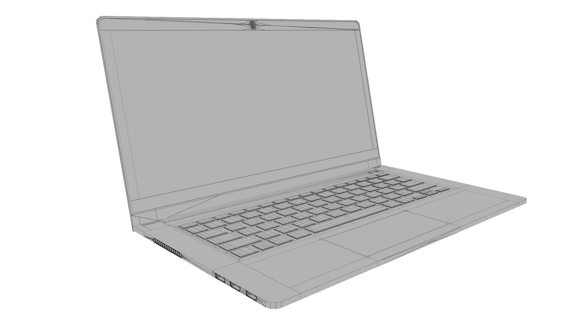 Dell Laptop free VR / AR / low-poly 3D model | CGTrader