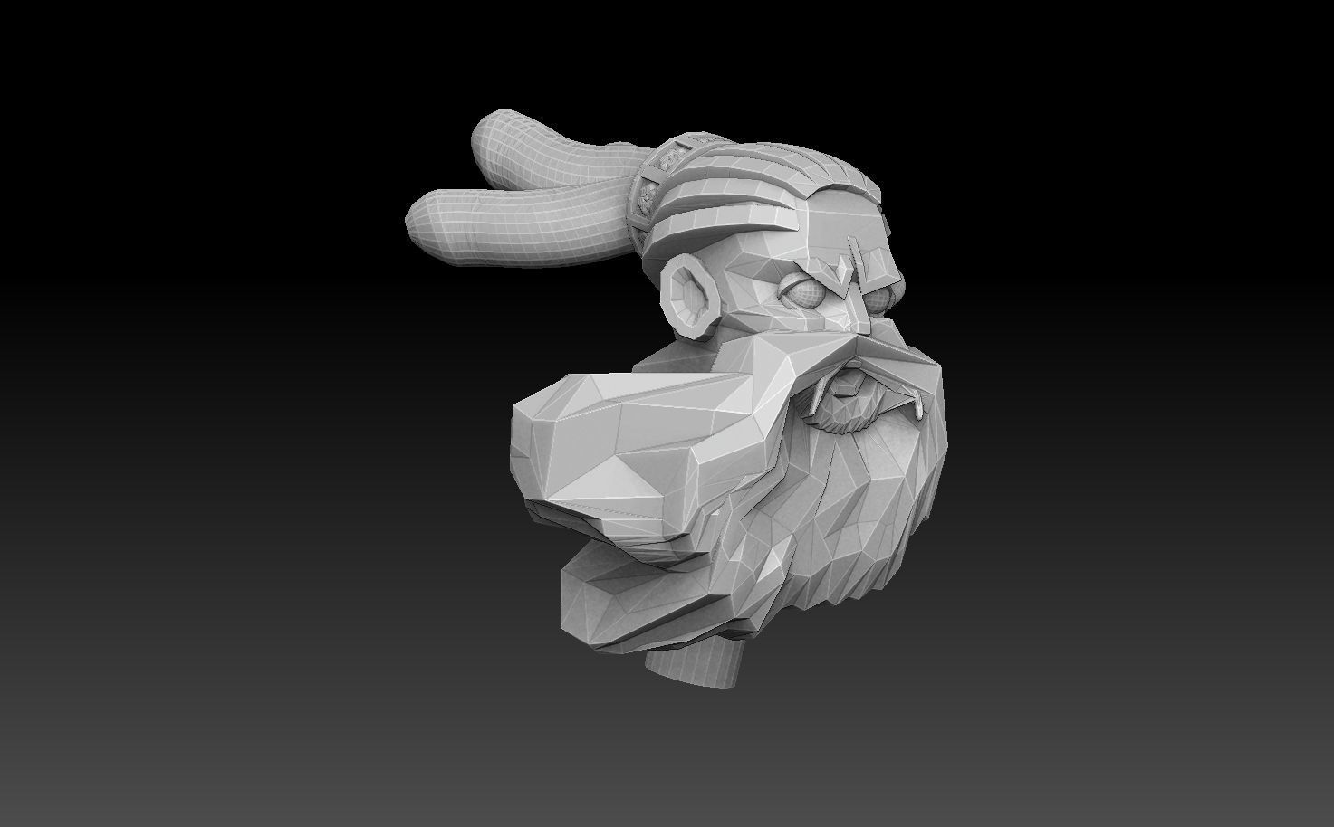 Dwarf Head Megapack Royalty Free Version 3D model 3D printable | CGTrader