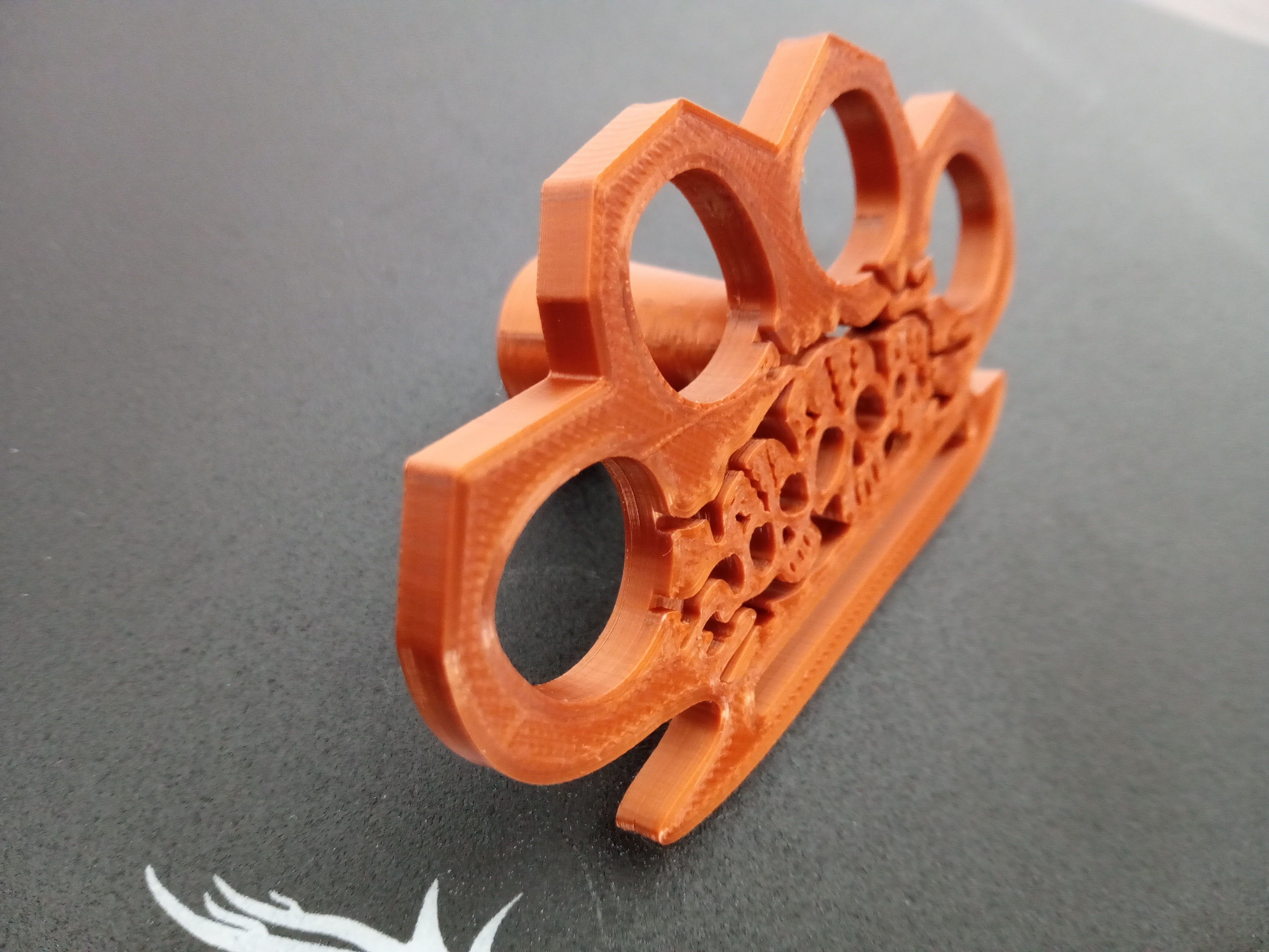 Skull Brass Knuckles handle 3D model 3D printable | CGTrader