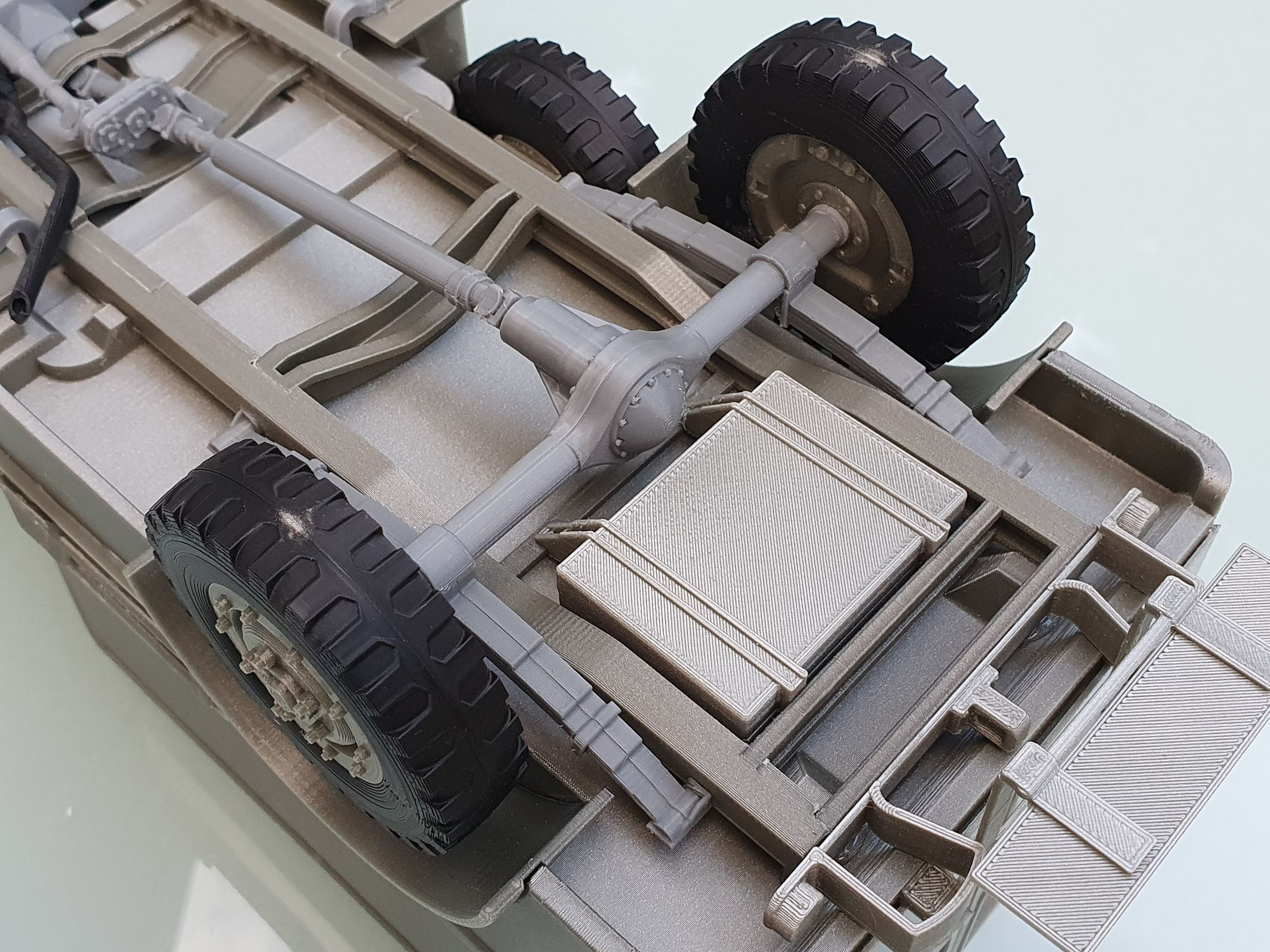 Dodge WC54 - scale model kit FDM 3D model 3D printable | CGTrader