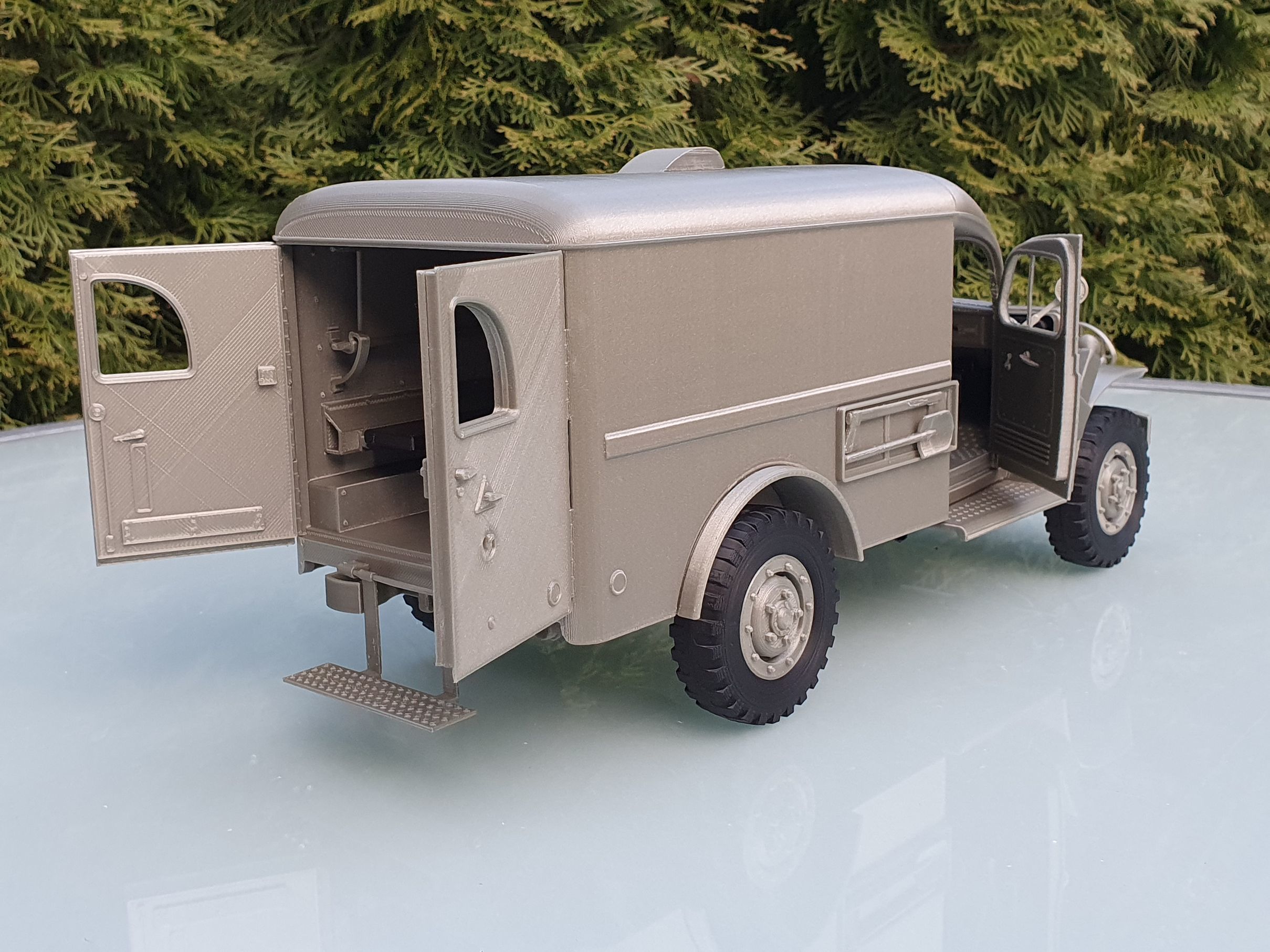 Dodge WC54 - scale model kit FDM 3D model 3D printable | CGTrader