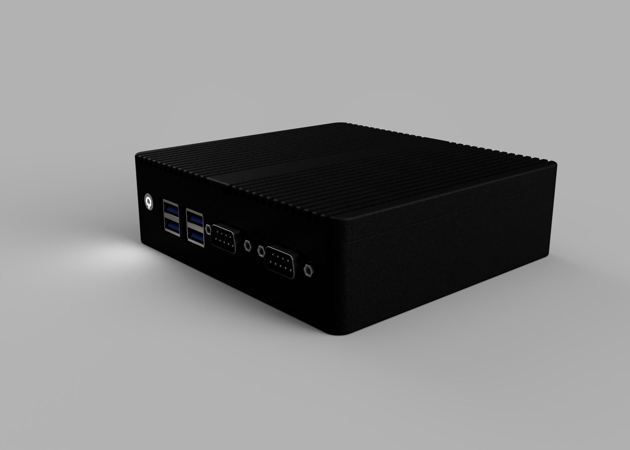 Mini PC 3D model F3D