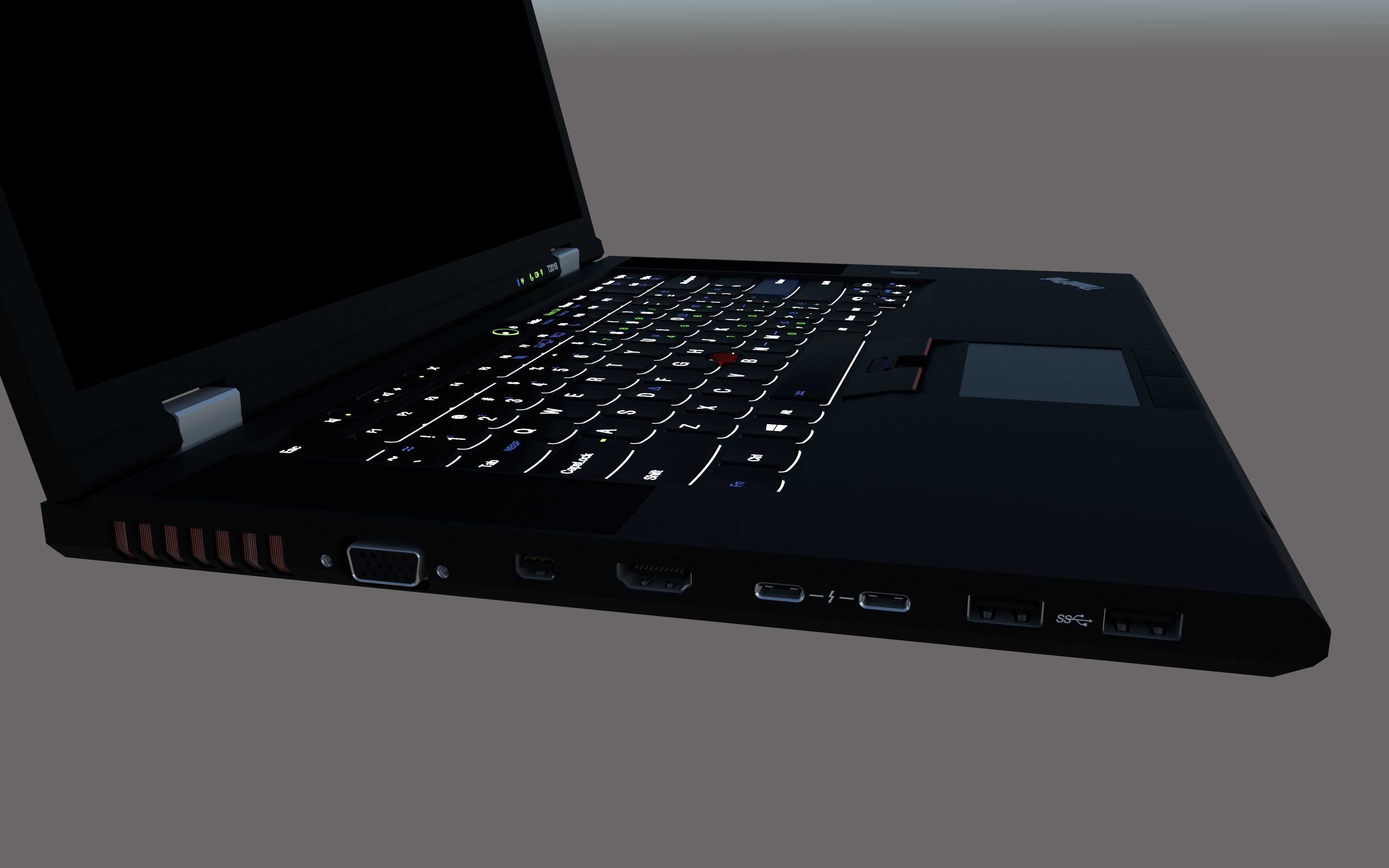 ThinkPad T2018 free 3D model | CGTrader