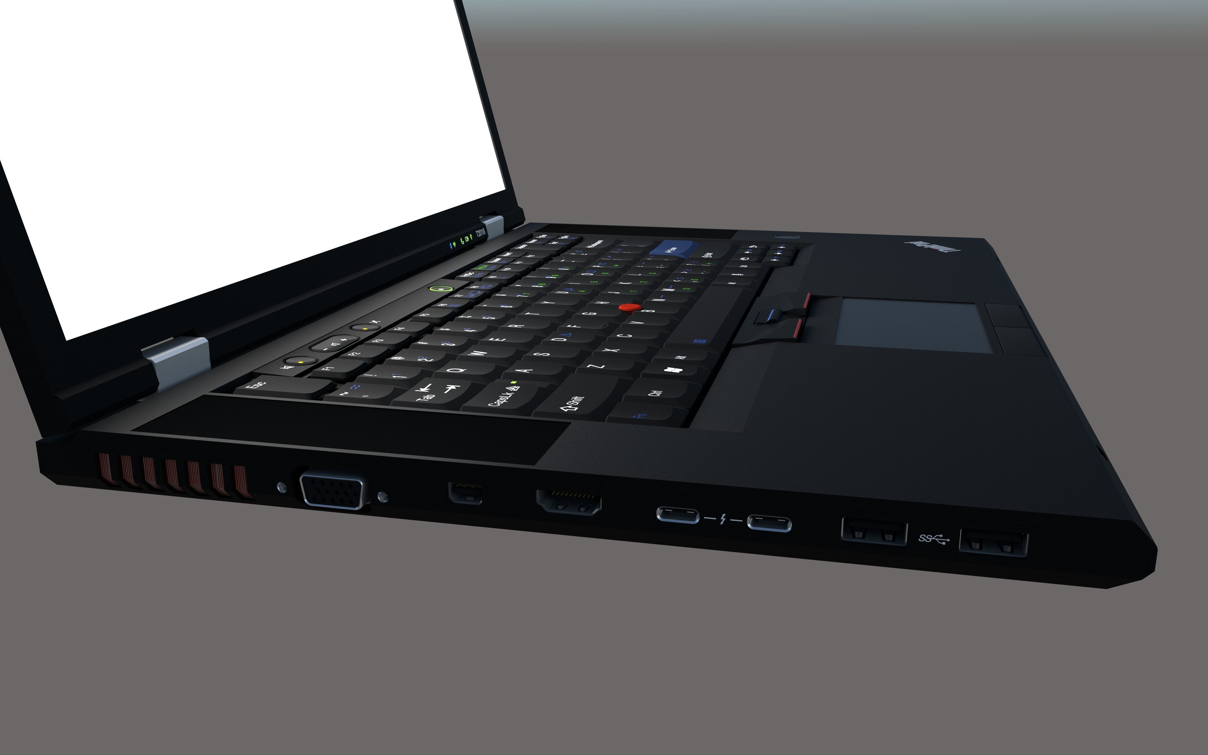 ThinkPad T2018 Classic free 3D model | CGTrader