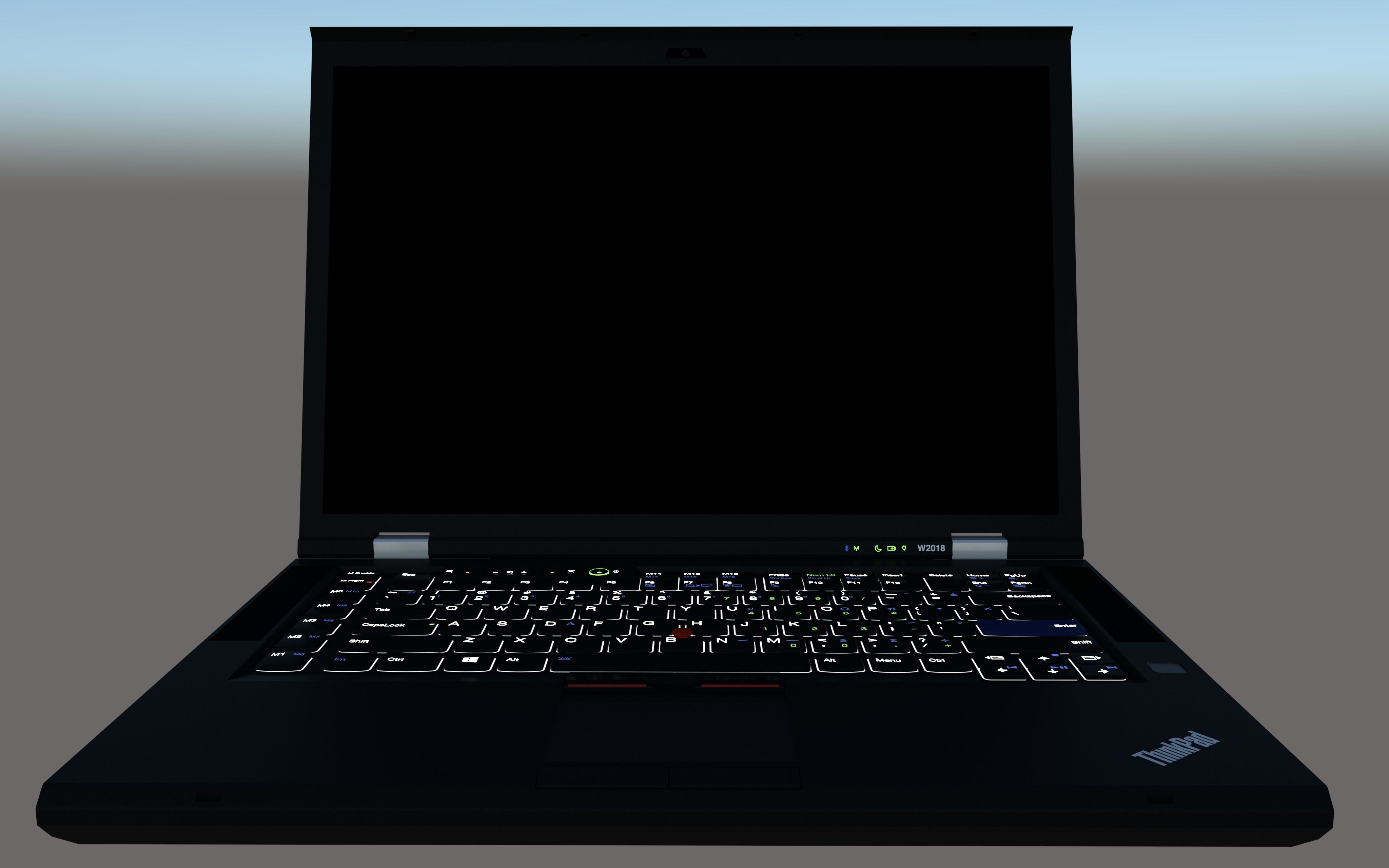 ThinkPad W2018 free 3D model | CGTrader