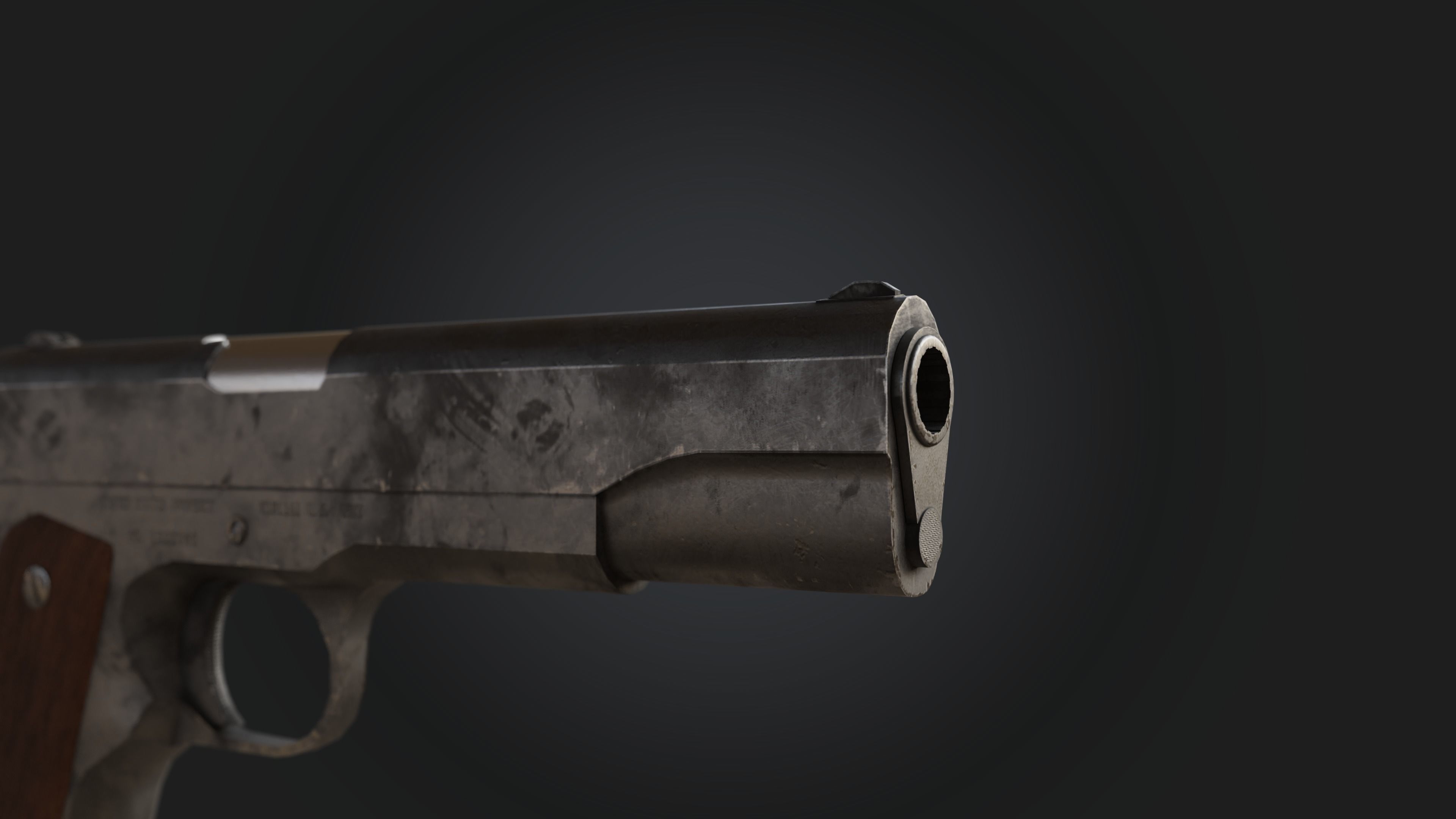 Colt 1911 game-ready 3D model | CGTrader
