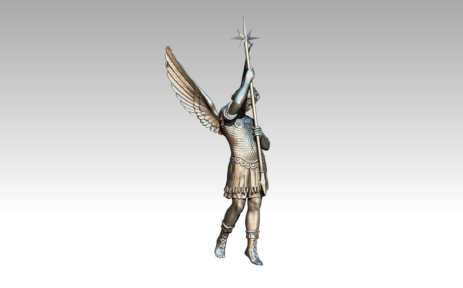 religion statue 3D model 3D printable | CGTrader