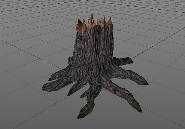 Broken Tree 3D model | CGTrader