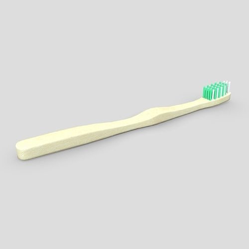 3D model Toothbrush 2 with bristles VR / AR / low-poly | CGTrader
