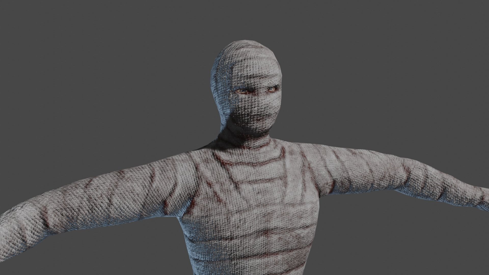 3D model Bandaged man VR / AR / low-poly | CGTrader