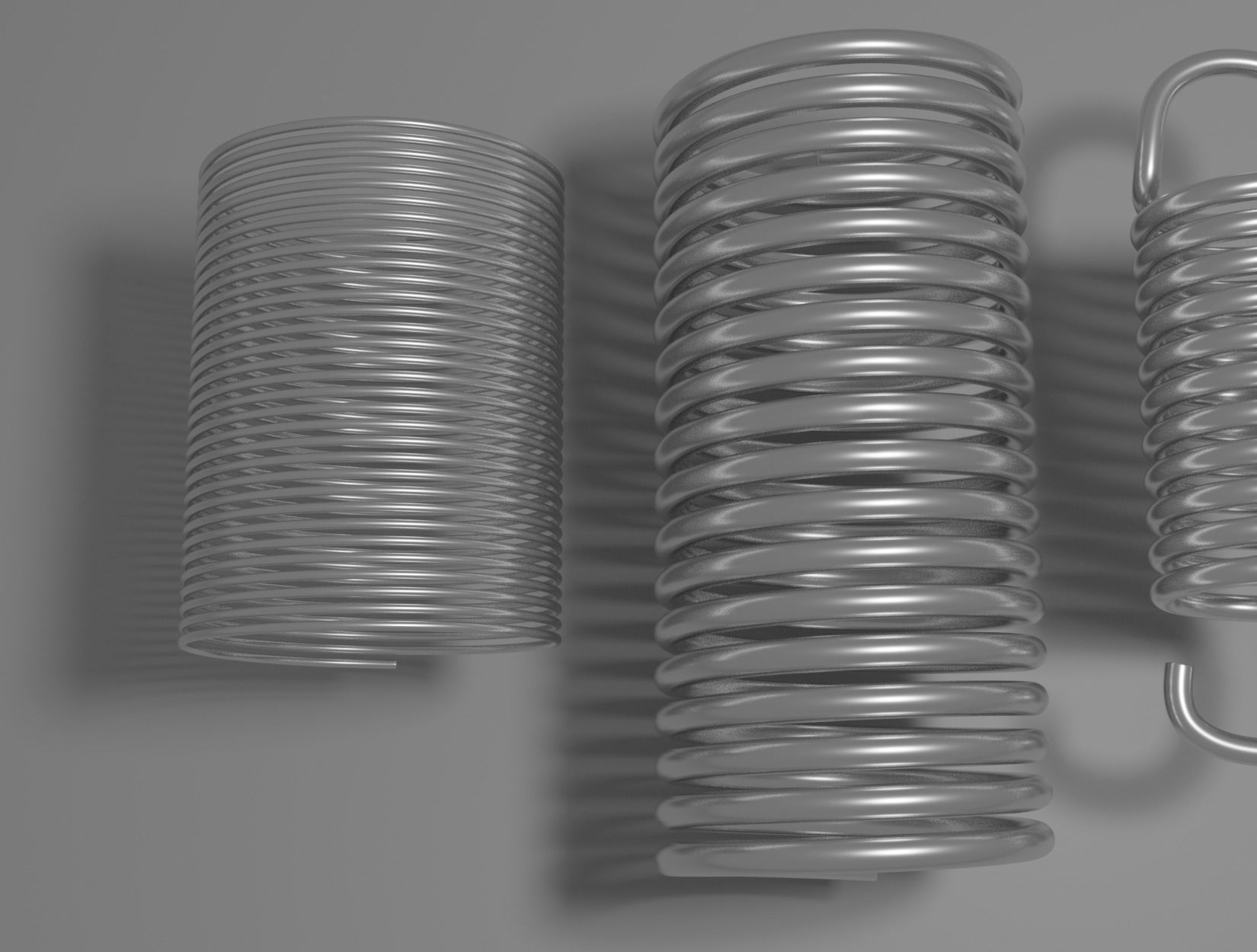 SPRINGS metal 3D model | CGTrader