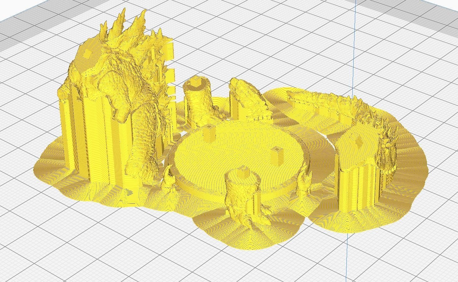 Godzilla 3D model 3D printable | CGTrader
