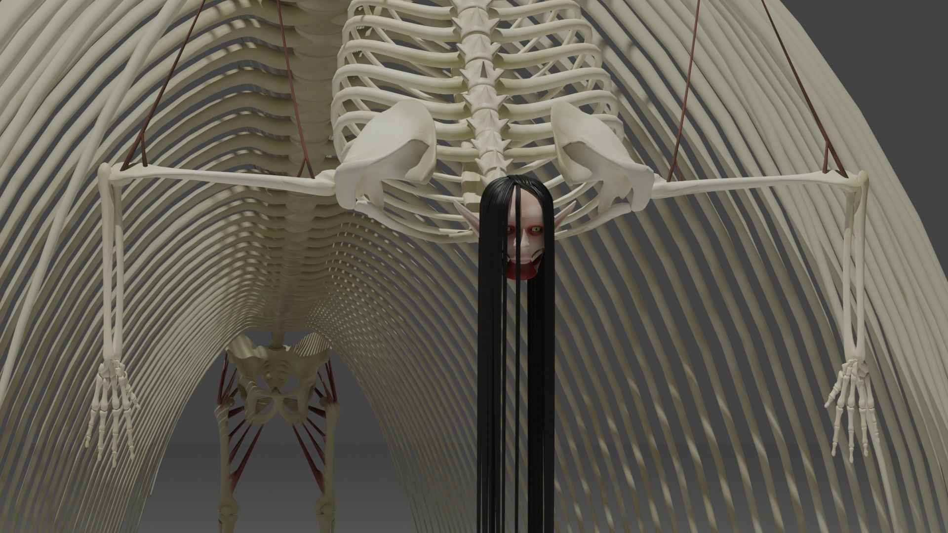 Eren Founding Titan 3D Model - Attack on Titan 3D model | CGTrader