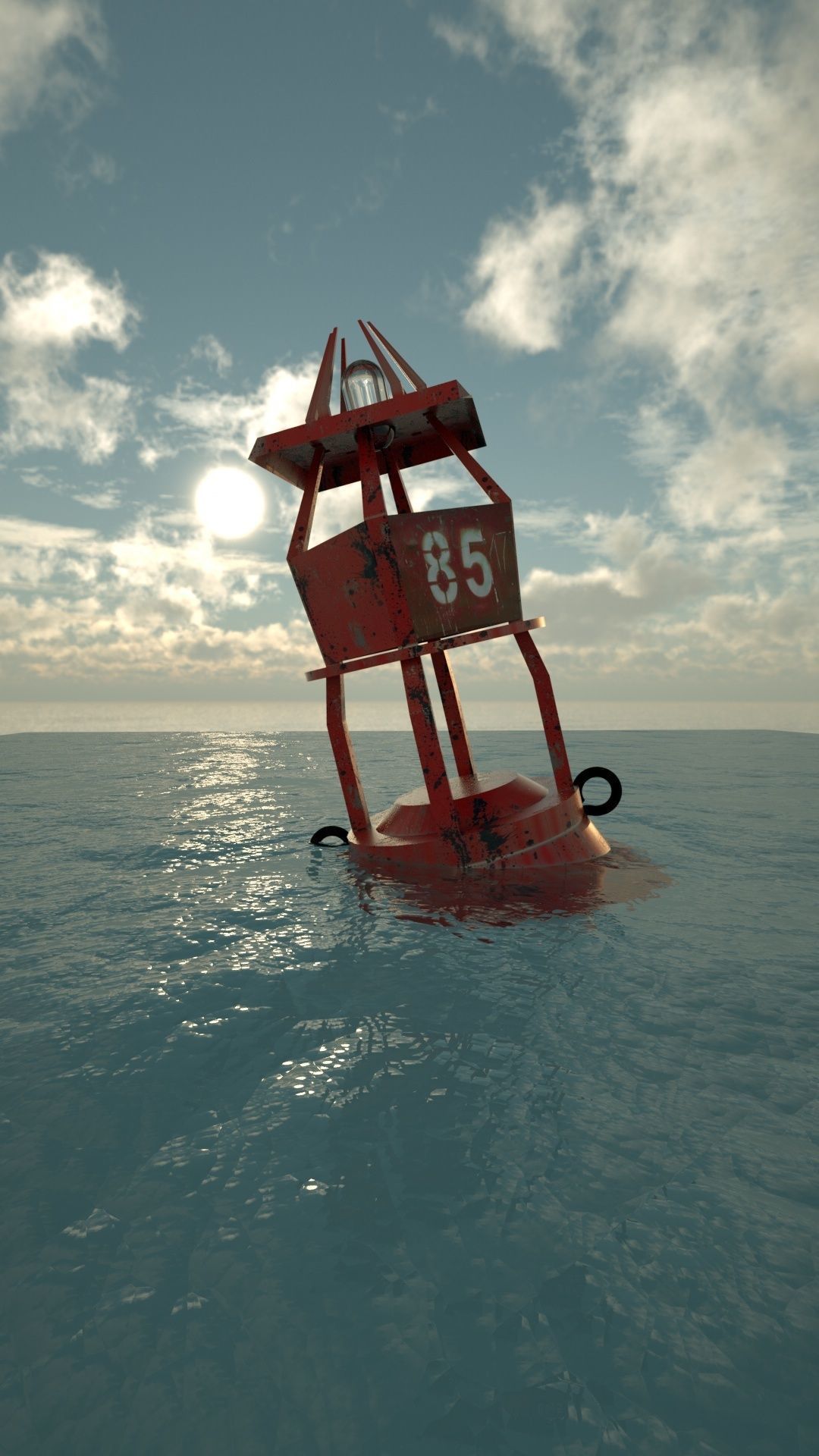 navigation buoy free 3D model | CGTrader