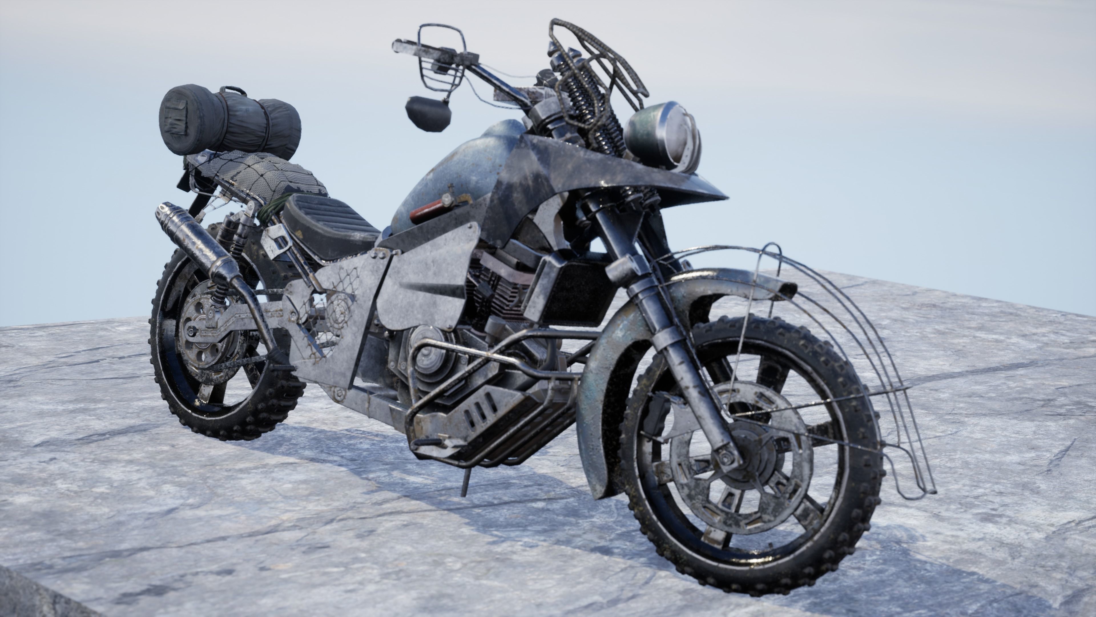 3D model Drifter Bike VR / AR / low-poly | CGTrader