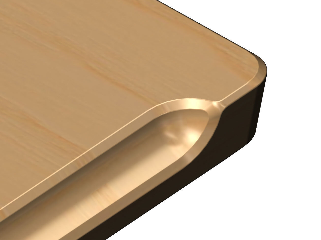 Rectangular 4 slots serving tray relief 3D model 3D printable | CGTrader