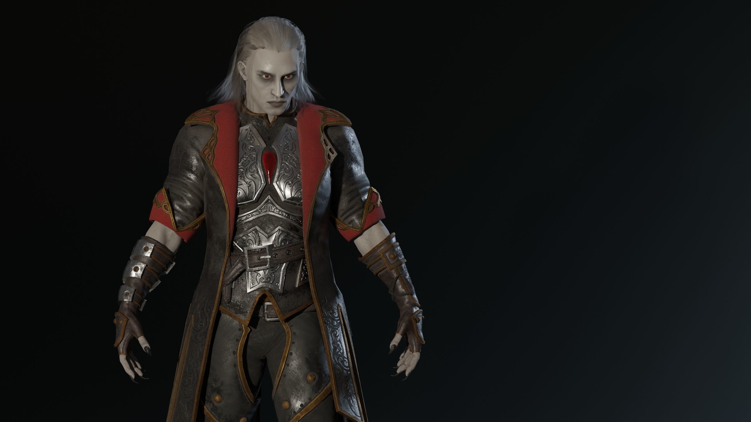 3D model vampir 2 VR / AR / low-poly rigged | CGTrader