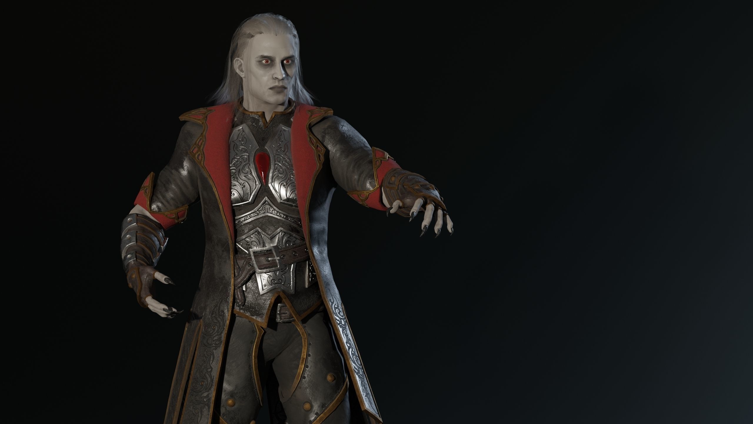 3D model vampir 2 VR / AR / low-poly rigged | CGTrader