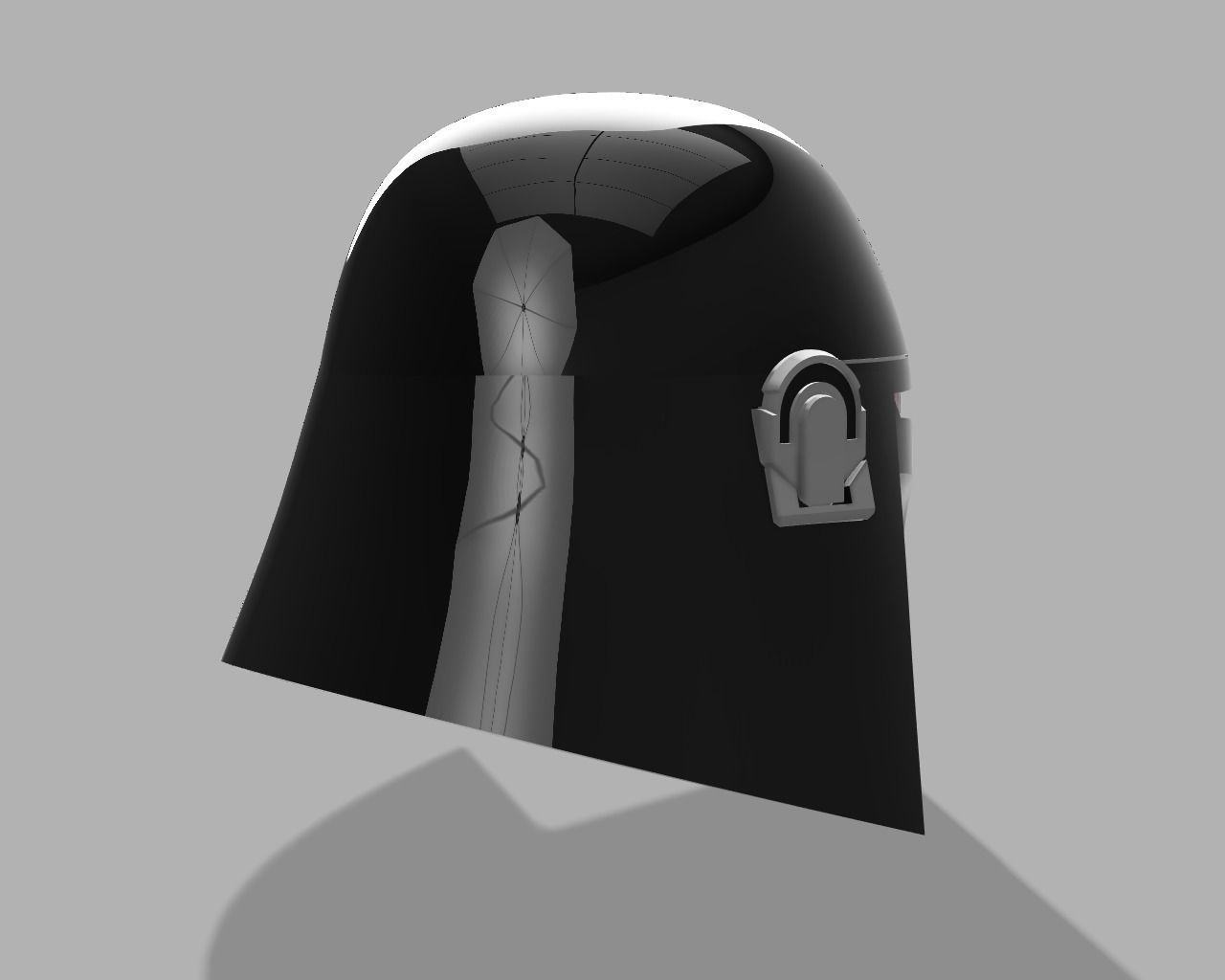 Mandalorian Inquisitor Custom Helmet 3D model 3D printable | CGTrader