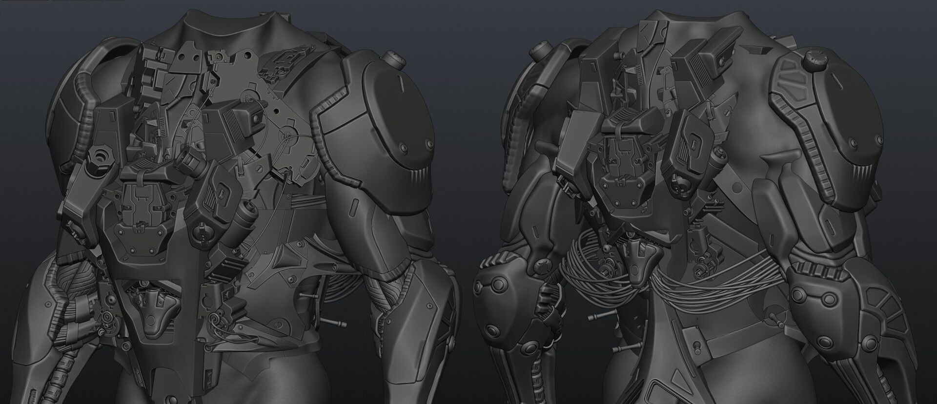 Armor tech free 3D model | CGTrader