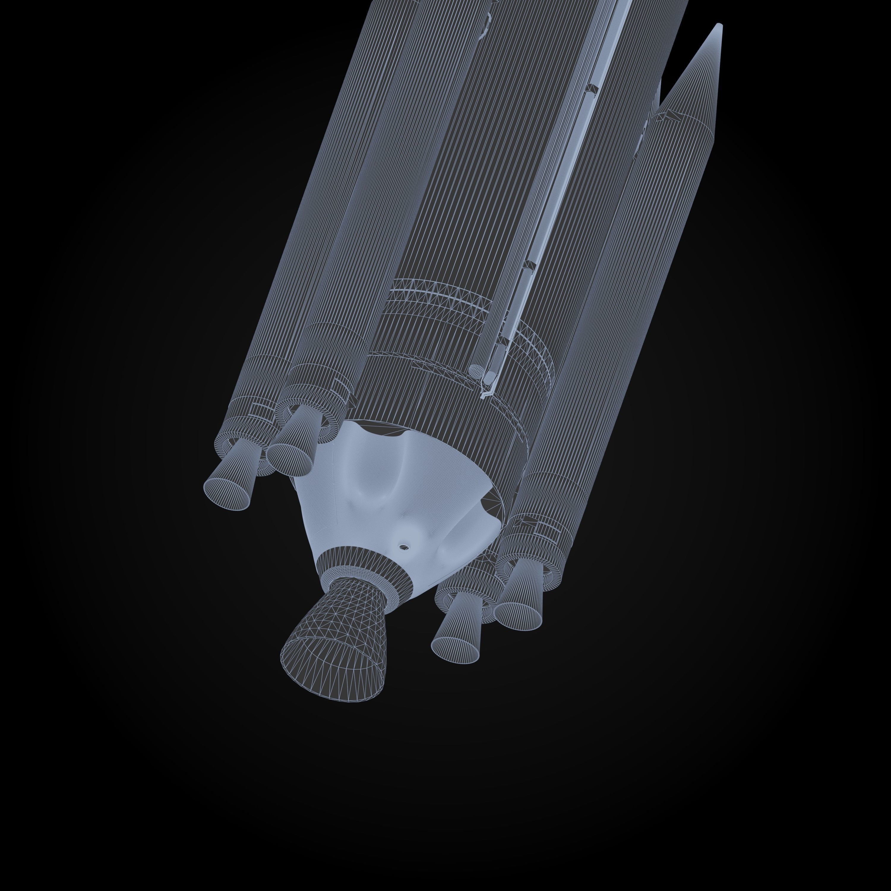 Delta IV Rocket 3D model | CGTrader