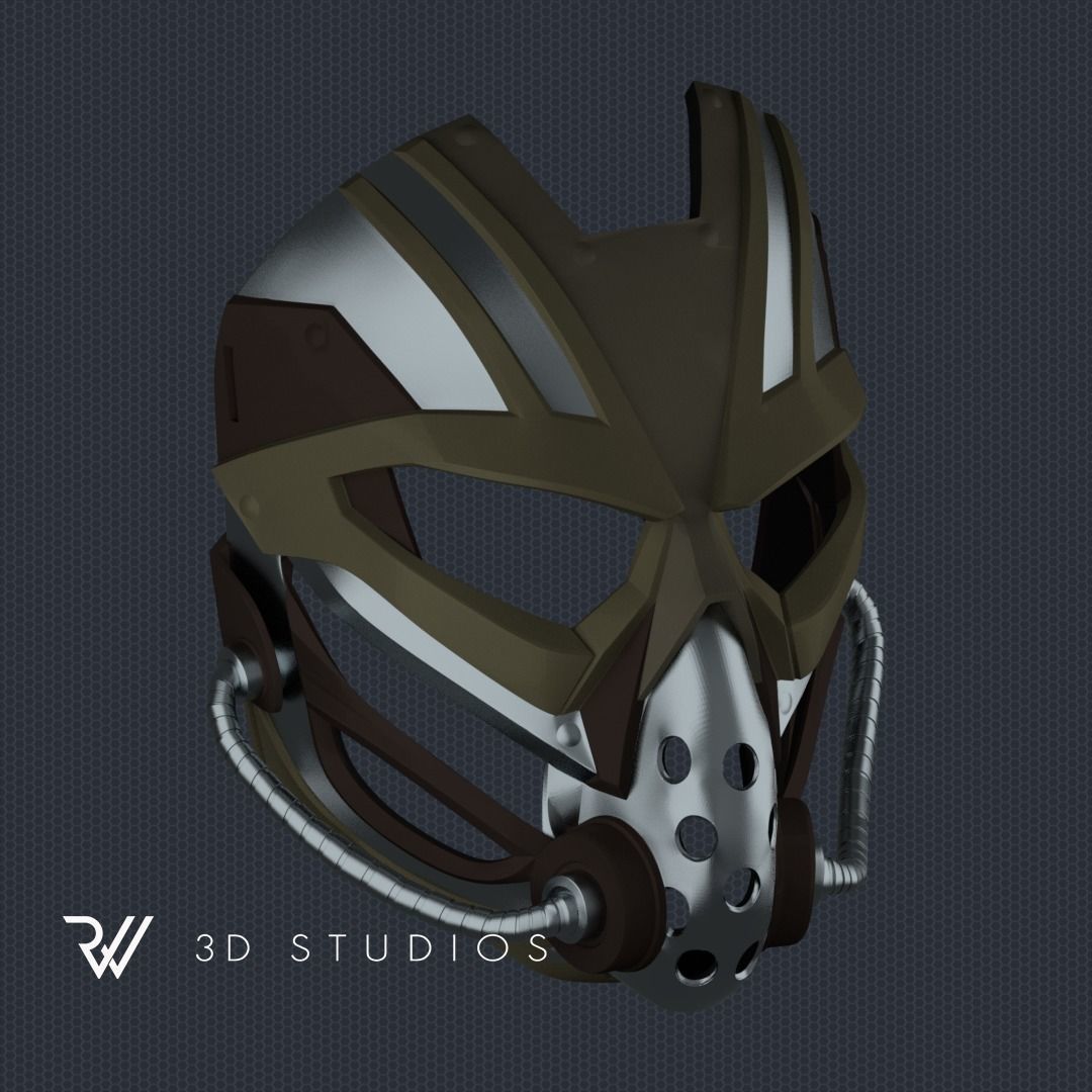 MK11 Kabal Mask V01 - STL File 3D model 3D printable | CGTrader
