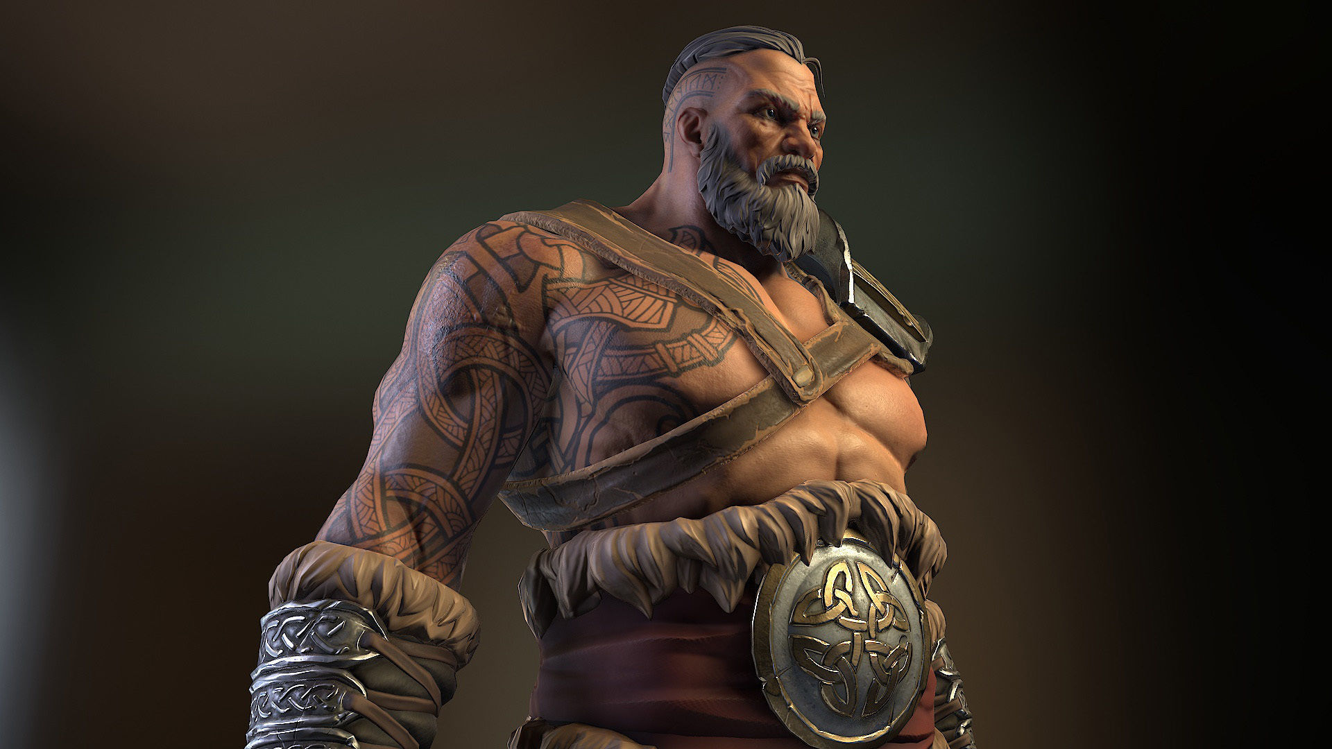 3D model Viking Unreal VR / AR / low-poly | CGTrader