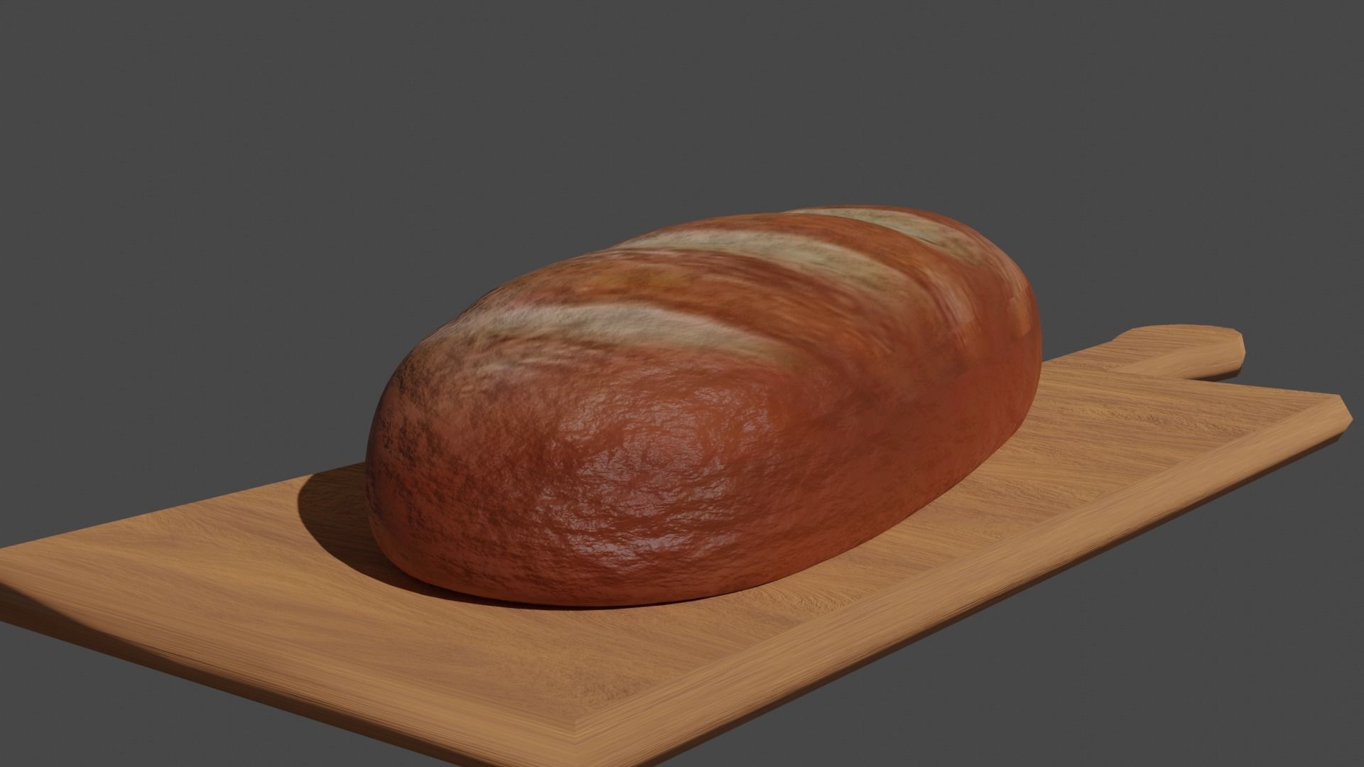 the bread 3D model | CGTrader