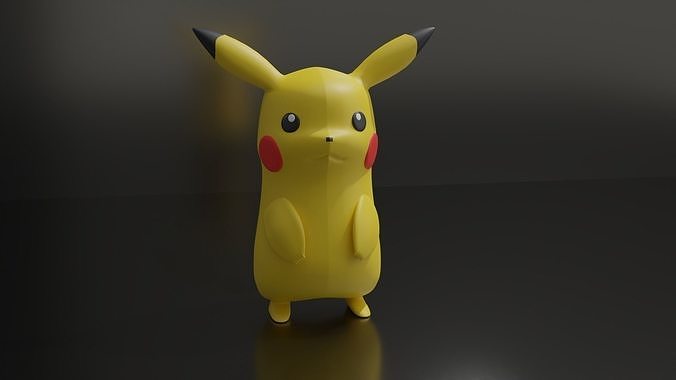 Pikachu 3D model | CGTrader