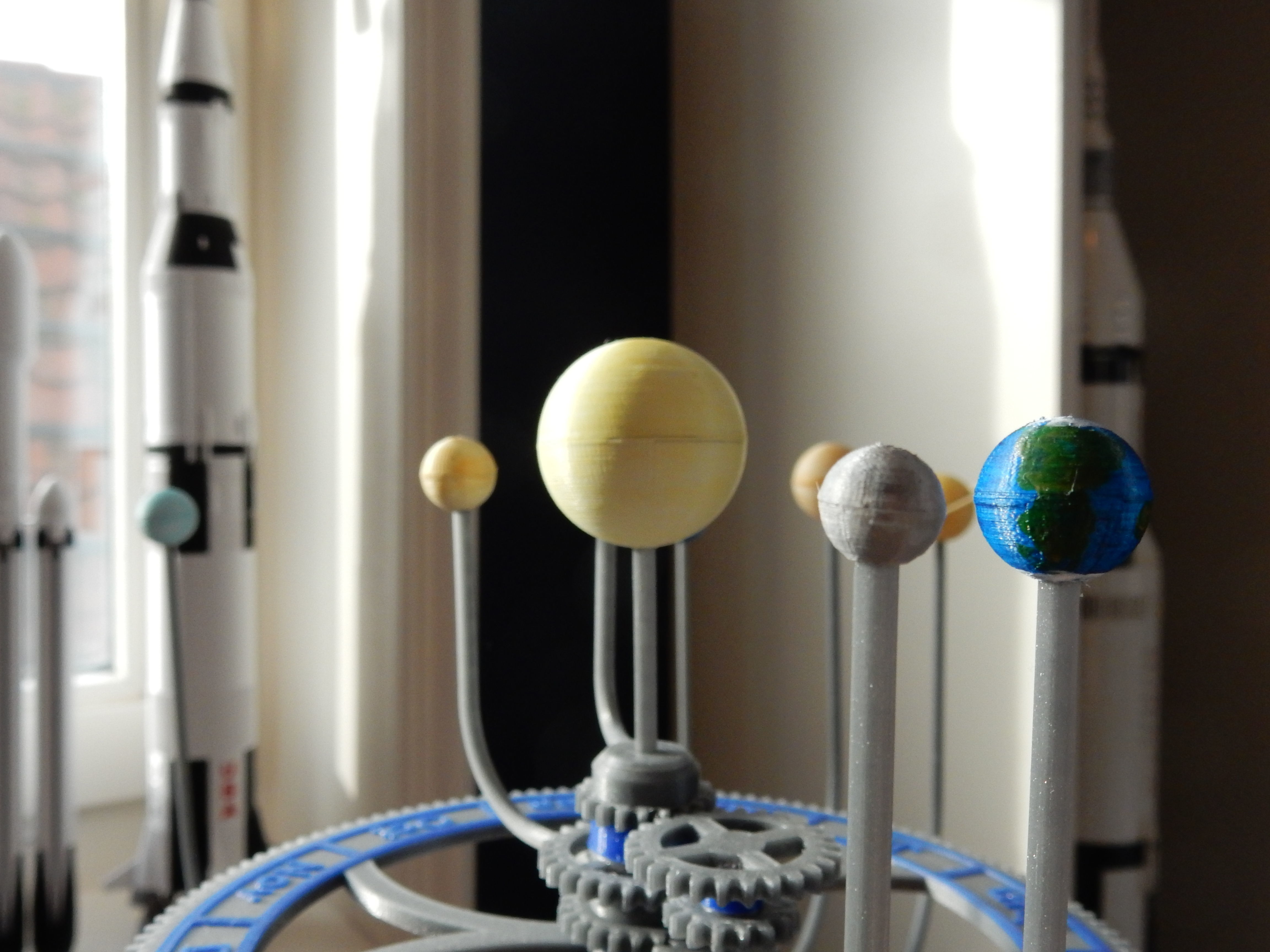 Solar System Planetarium 3D model 3D printable | CGTrader