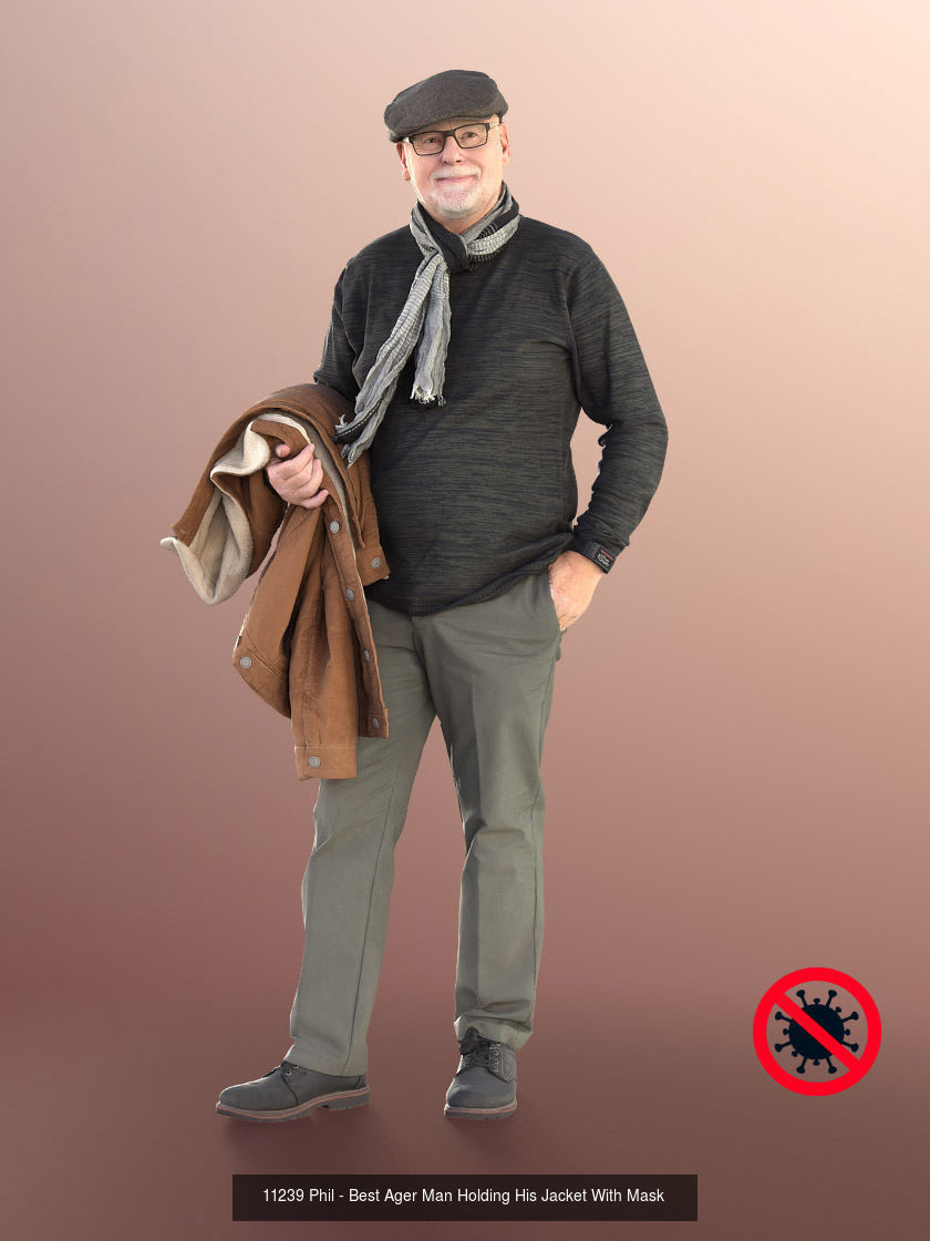 3D Model Collection 1012 - Social Distancing Bundle VR / AR / low-poly ...