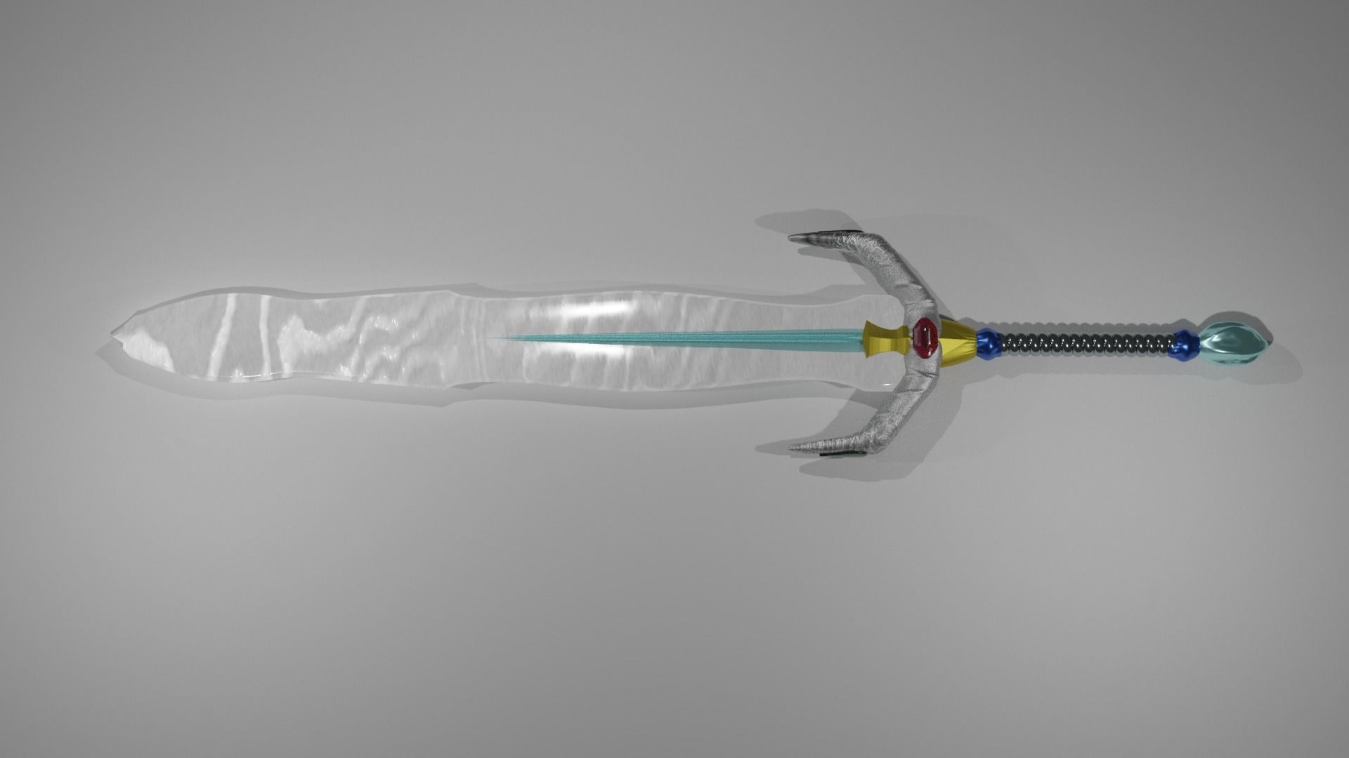 Legendary Sword 3D model | CGTrader