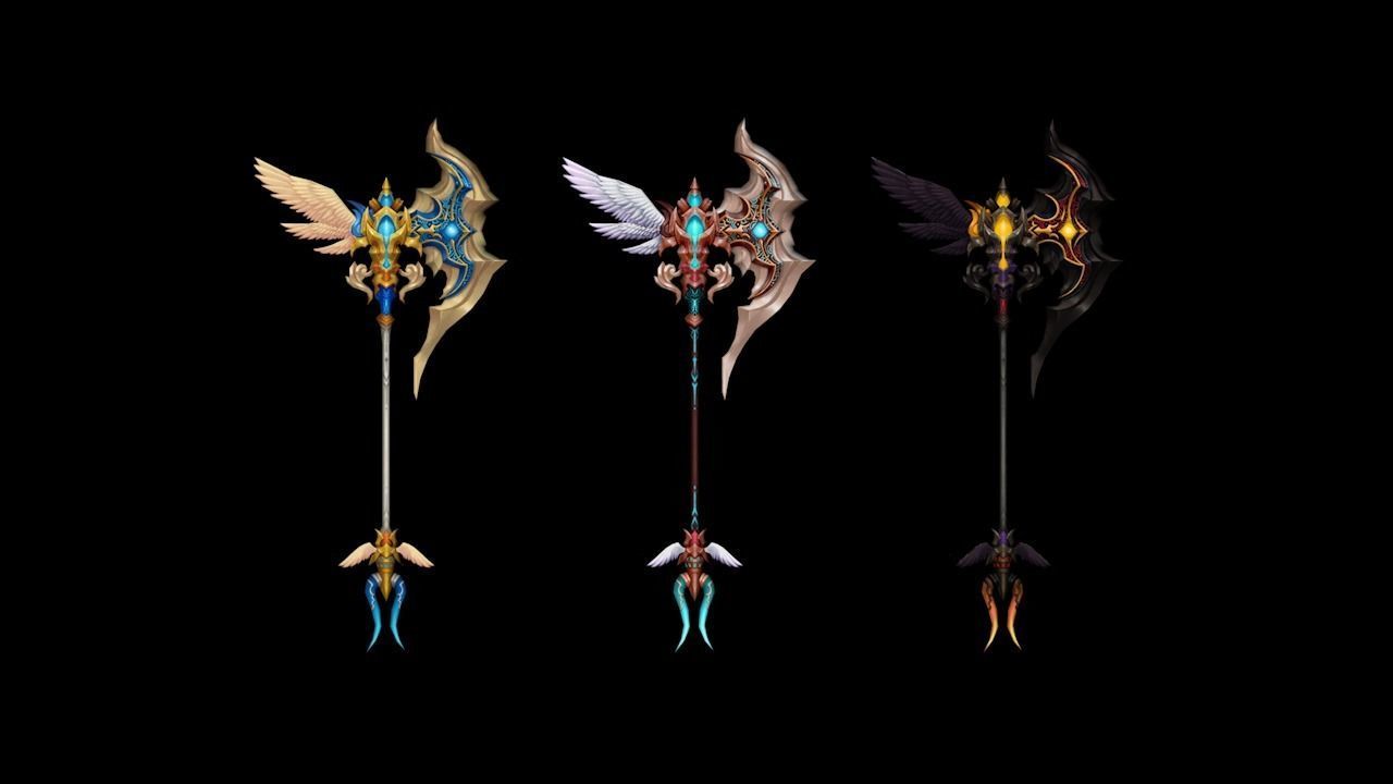 Angel Weapons 3D Model Collection | CGTrader