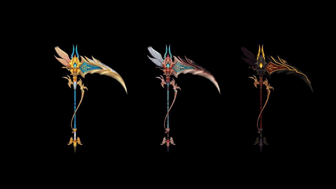 3D Model Collection Angel Weapons VR / AR / low-poly | CGTrader