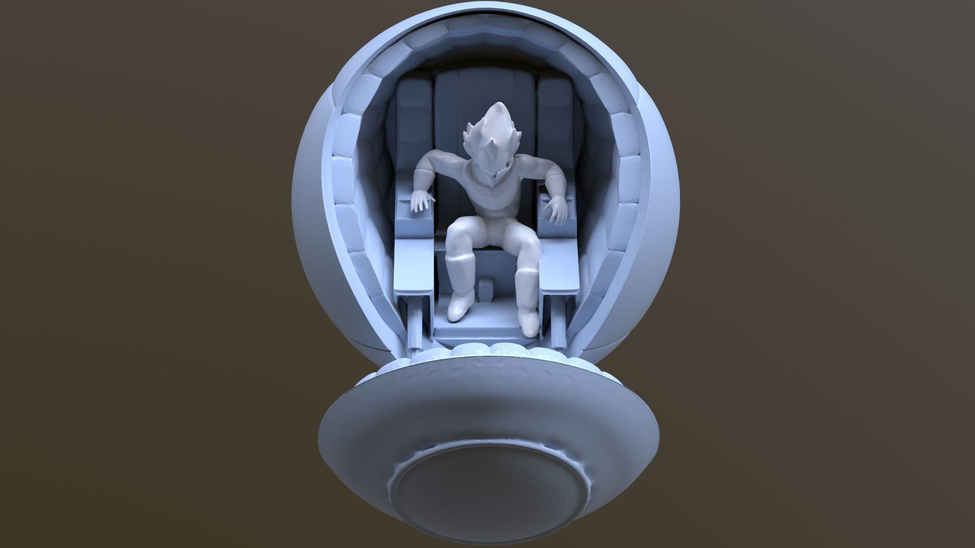 Saiyans Attack Ball Printable 3D model 3D printable | CGTrader