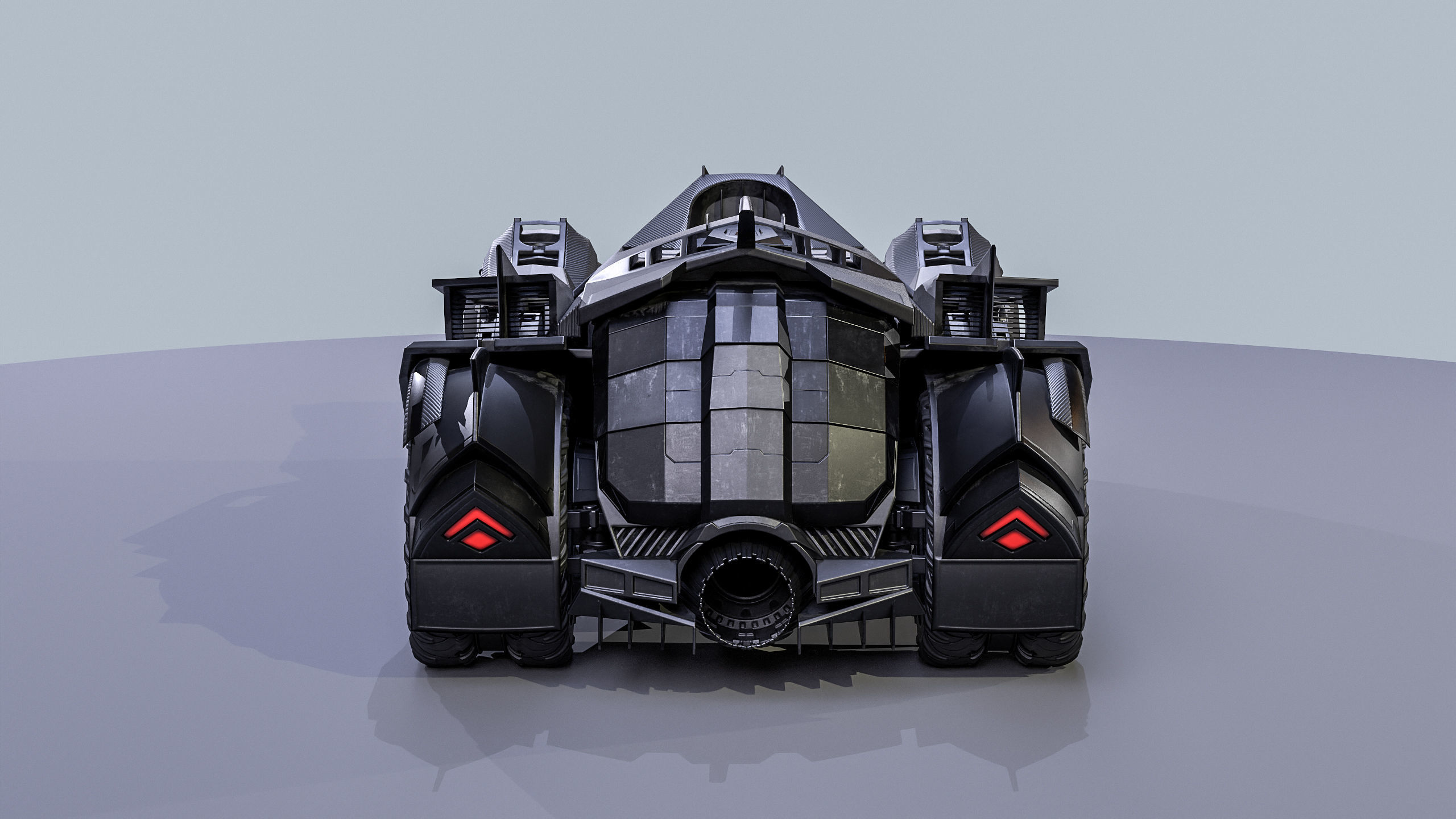 3D model Batmobile Arkham Knight VR / AR / low-poly | CGTrader