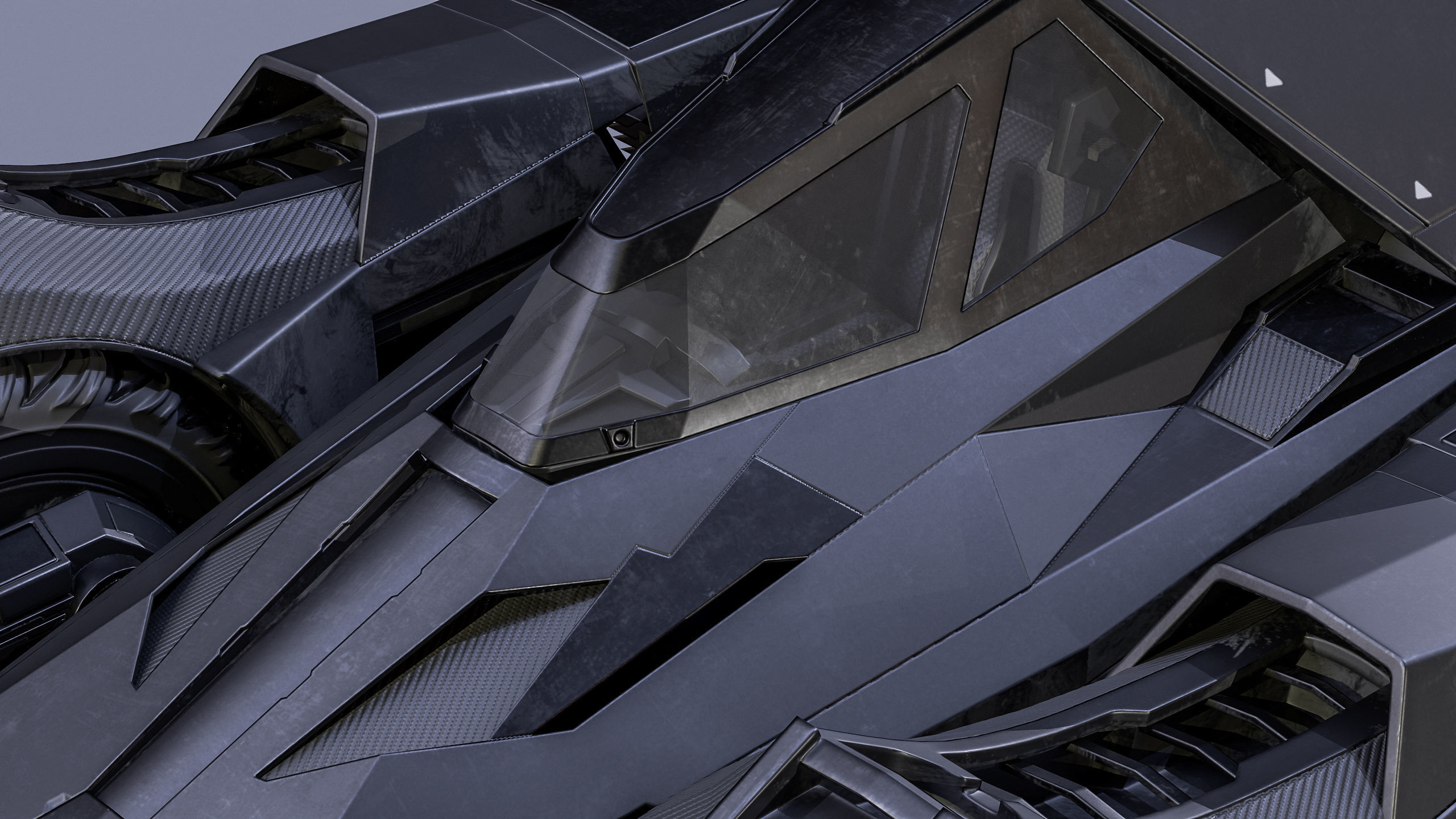 3D model Batmobile Arkham Knight VR / AR / low-poly | CGTrader
