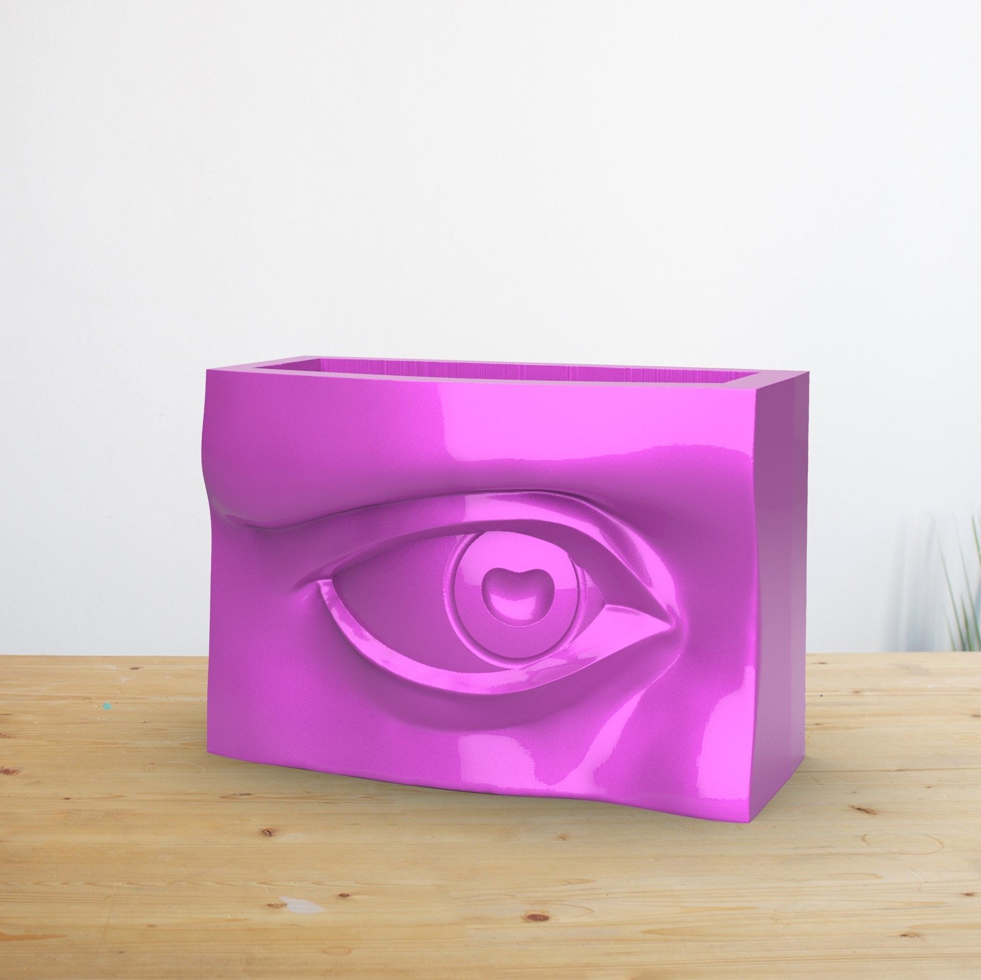 Eye of David pot 3D model 3D printable | CGTrader