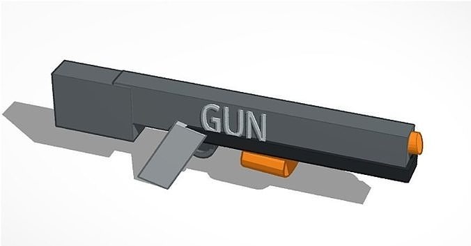 GUN FREE free 3D model | CGTrader