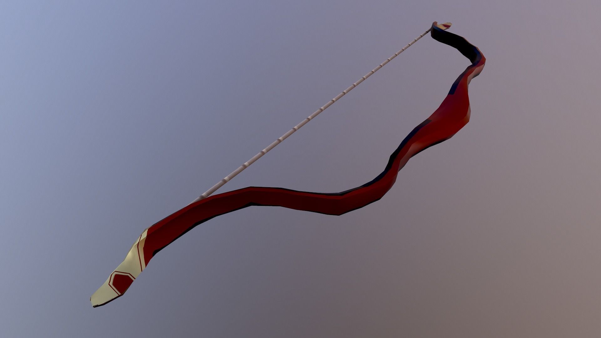 Low Poly Bow and arrow free VR / AR / low-poly 3D model | CGTrader
