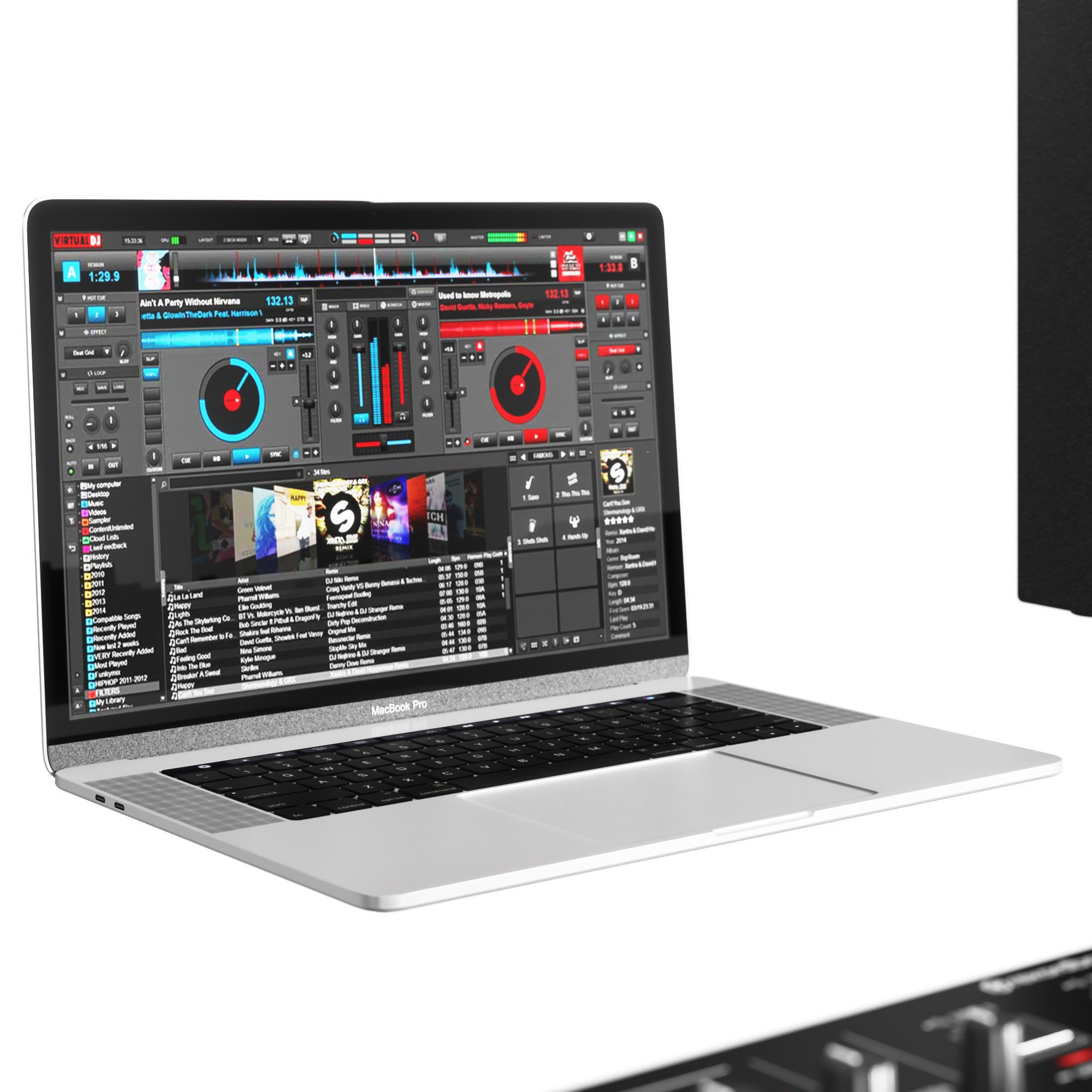 Pioneer DJ Music Set 3D model | CGTrader