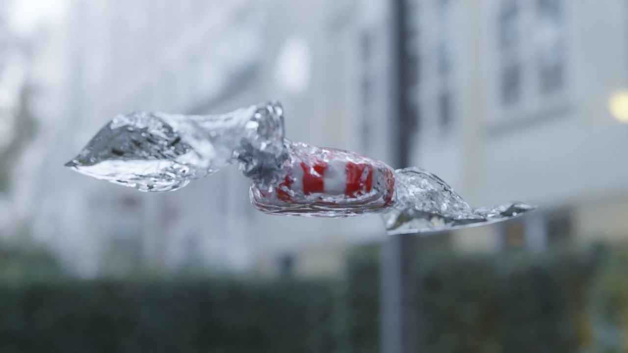 Starlight Peppermint Candy 3D model | CGTrader