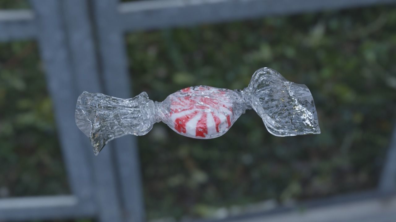 Starlight Peppermint Candy 3D model | CGTrader