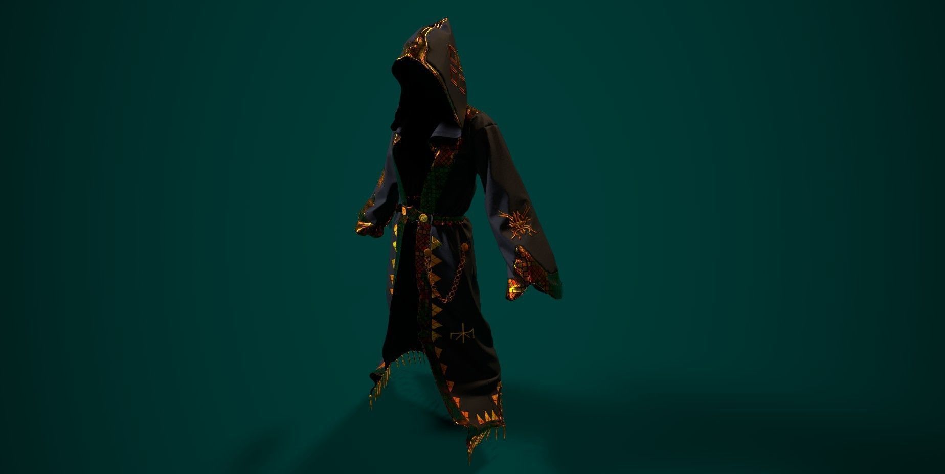 Magic Mantle 3D model | CGTrader
